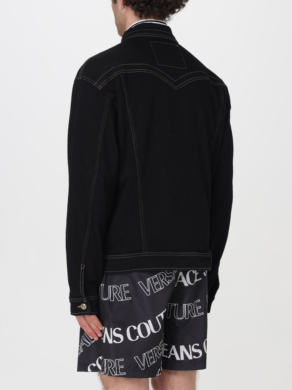 VERSACE JEANS COUTURE: Blazer men - Black | Versace Jeans Couture ...