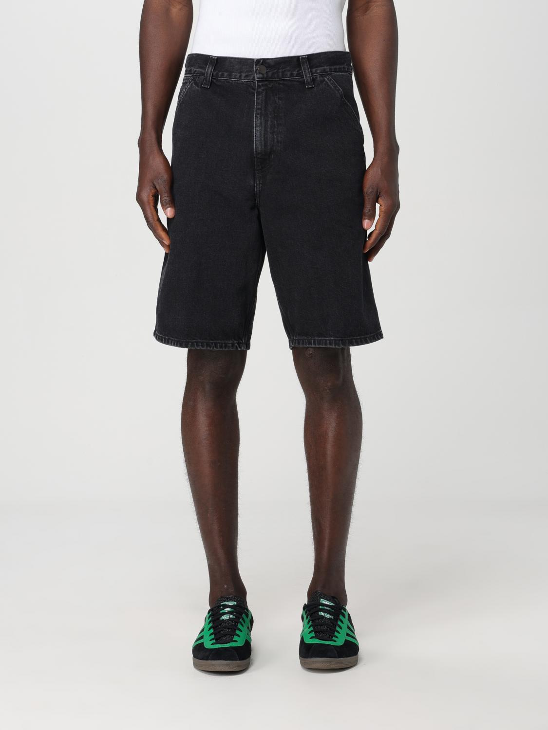 CARHARTT WIP: Short men - Black | Carhartt Wip shorts I032026 online at ...