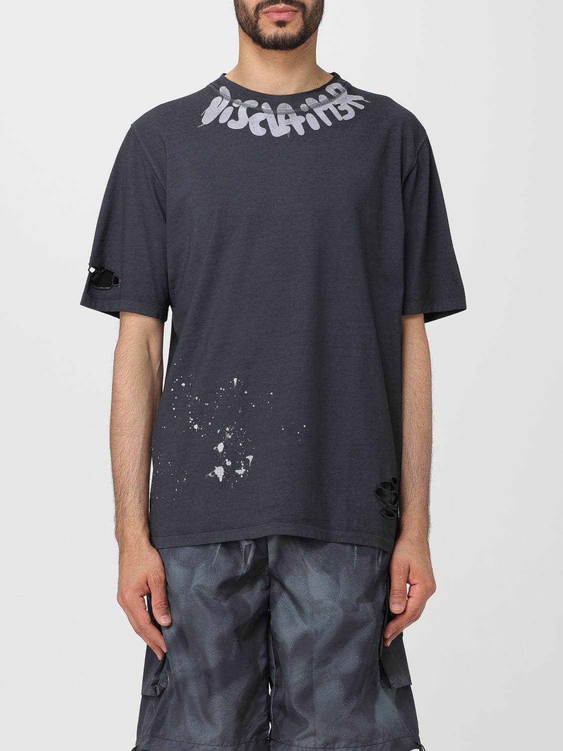 DISCLAIMER: T-shirt men - Black | Disclaimer t-shirt 54234 online at ...