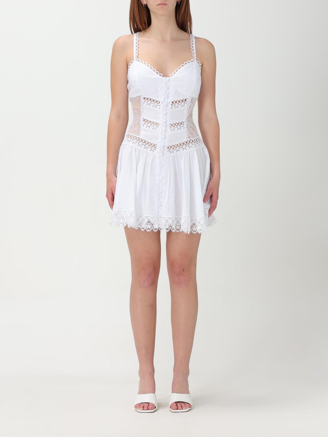 CHARO RUIZ: Dress woman Ibiza - White | Charo Ruiz dress 241617 online ...