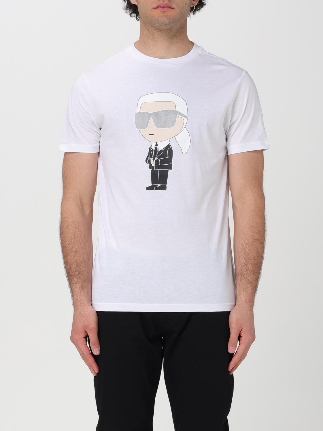 Karl Lagerfeld T-shirt men - White | 755071500251 | GIGLIO.COM