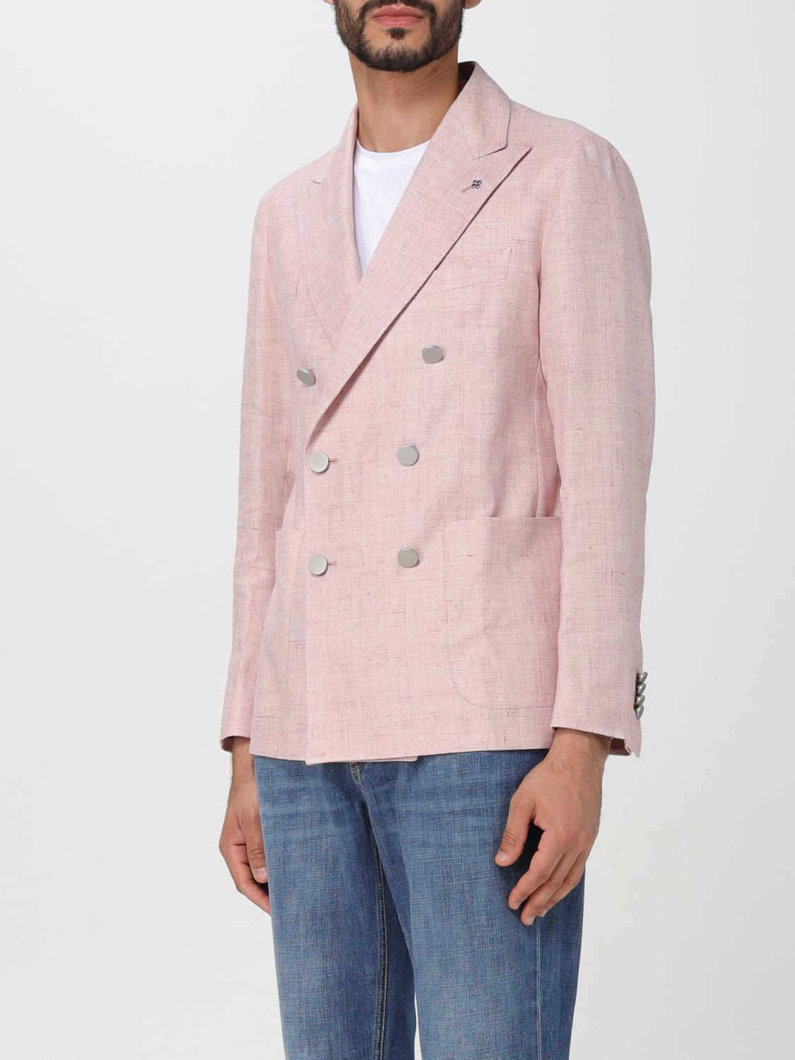 Tagliatore Blazer men - Pink | 1SMC20K34025424E407 | GIGLIO.COM
