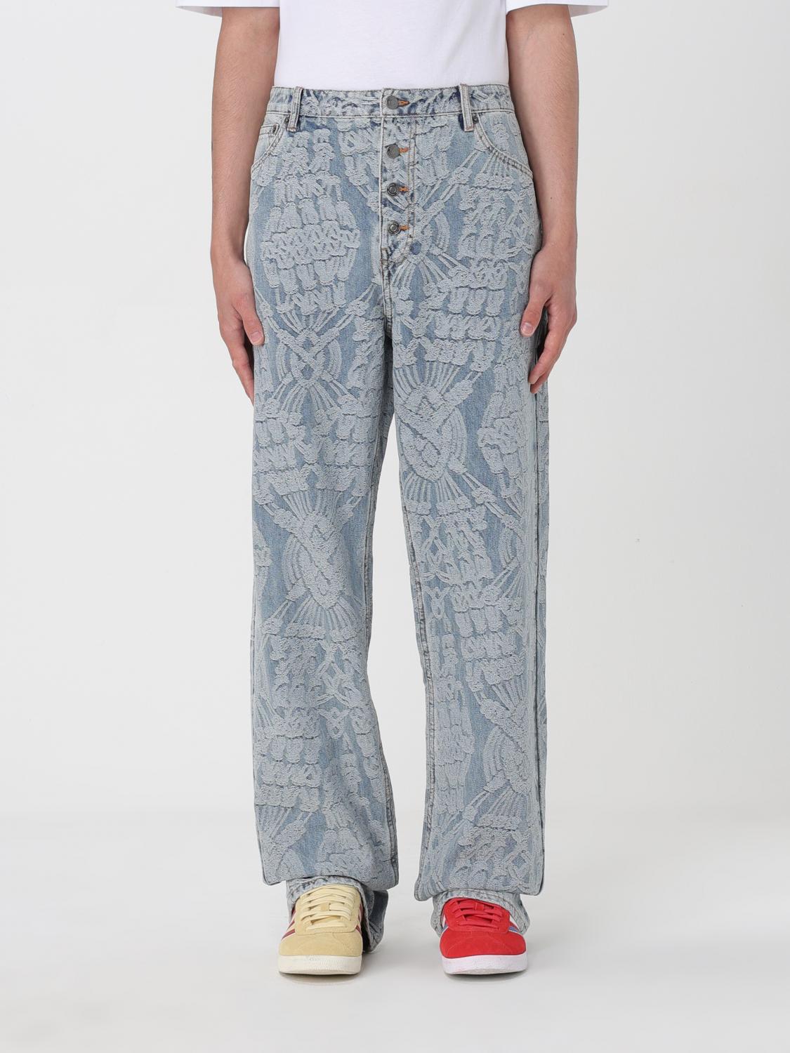 DAILY PAPER: Jeans men - Blue | Daily Paper jeans 2411012 online at ...