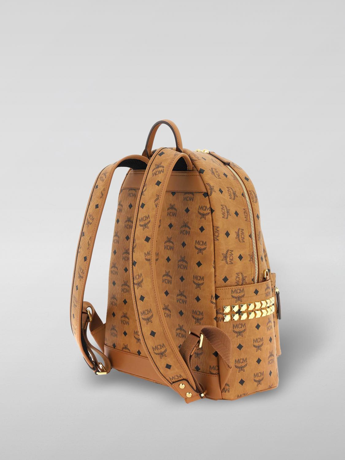 MCM: Backpack men - Copper Red | Mcm backpack MMKAAVE09 online at ...