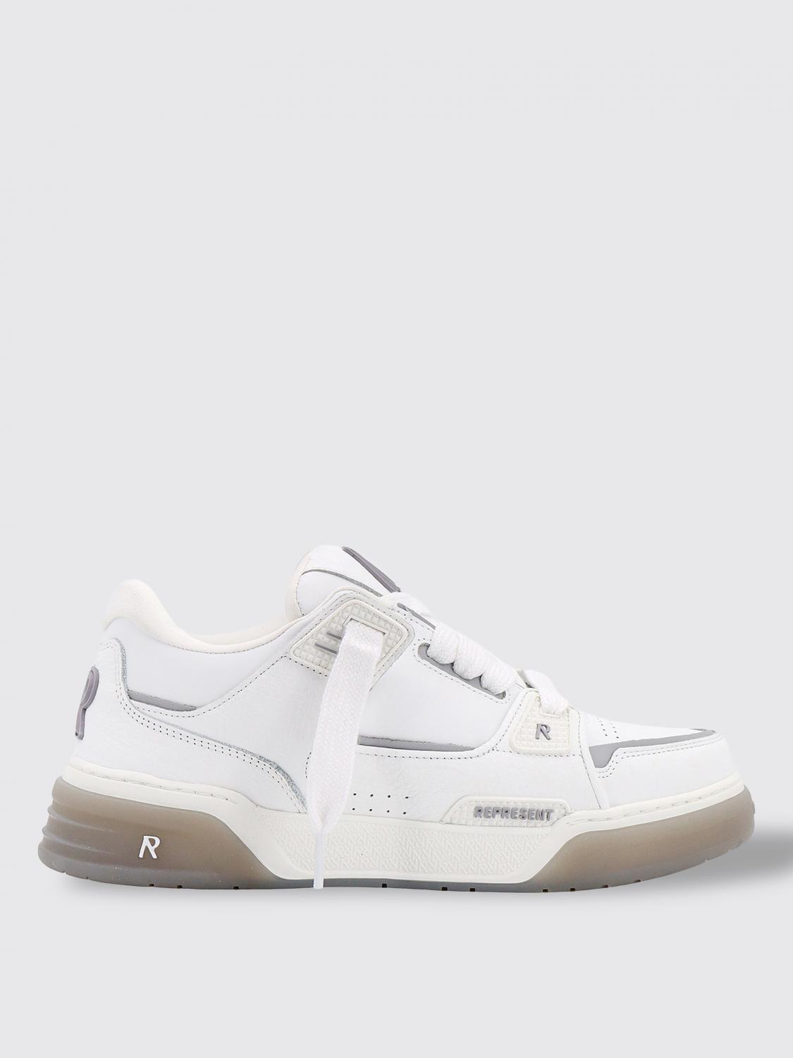 REPRESENT: Sneakers men - White | Represent sneakers MF9007 online at ...