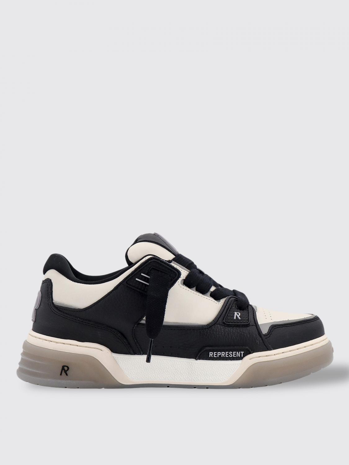 REPRESENT: Sneakers men - Black | Represent sneakers MF9007 online at ...