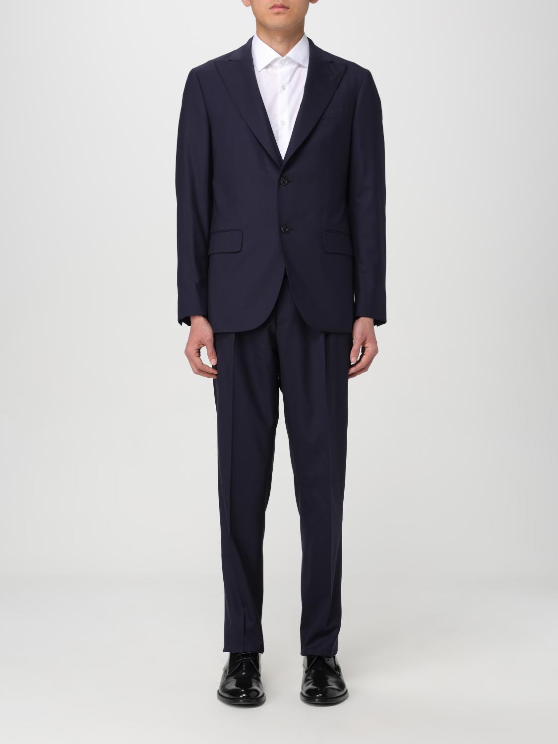 BOGLIOLI: Suit men - Blue | Boglioli suit J96U2BSA0079 online at GIGLIO.COM