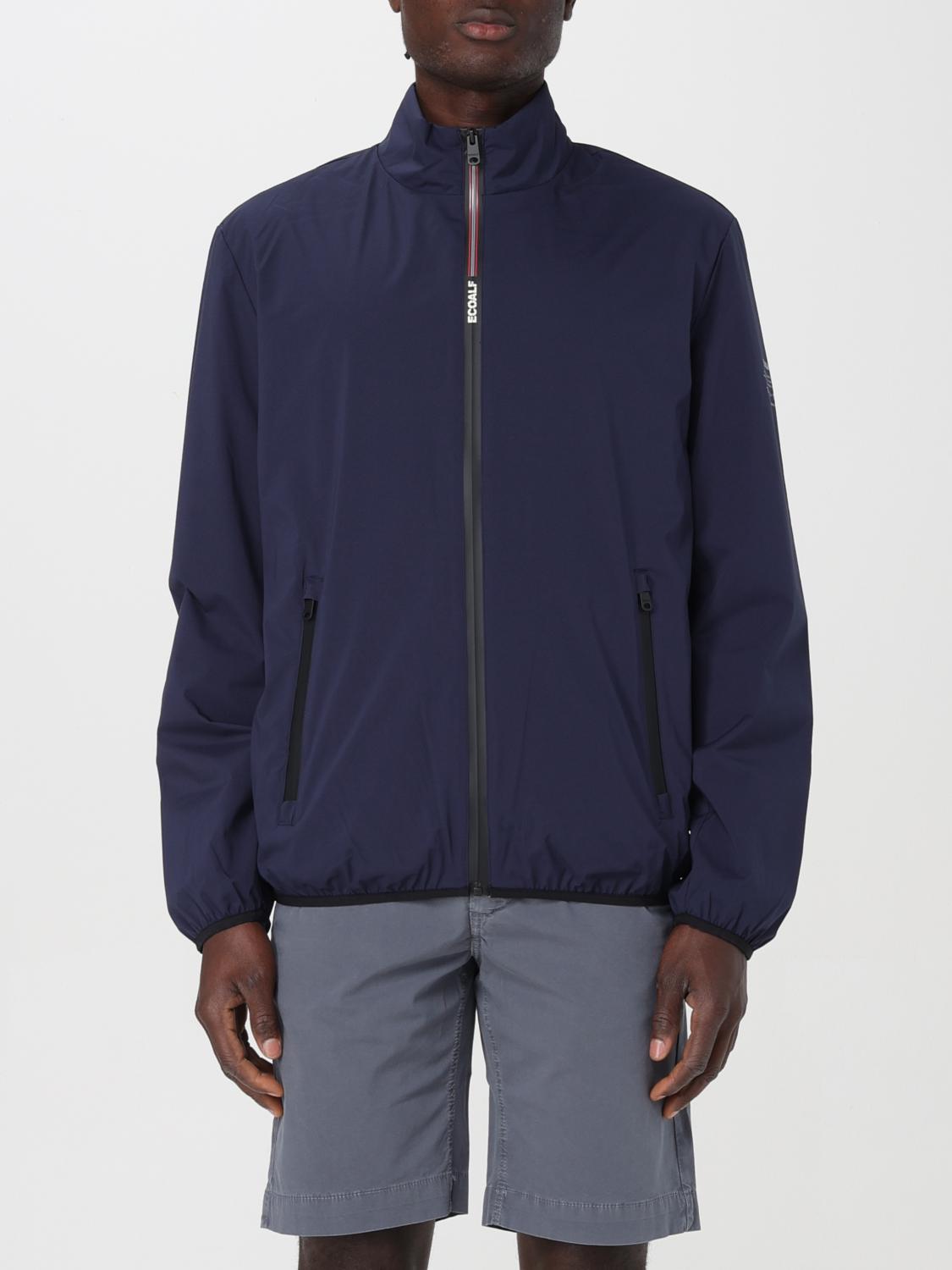 Ecoalf Jacket men - Blue | MCMGAJKJAMES0050S24 | GIGLIO.COM