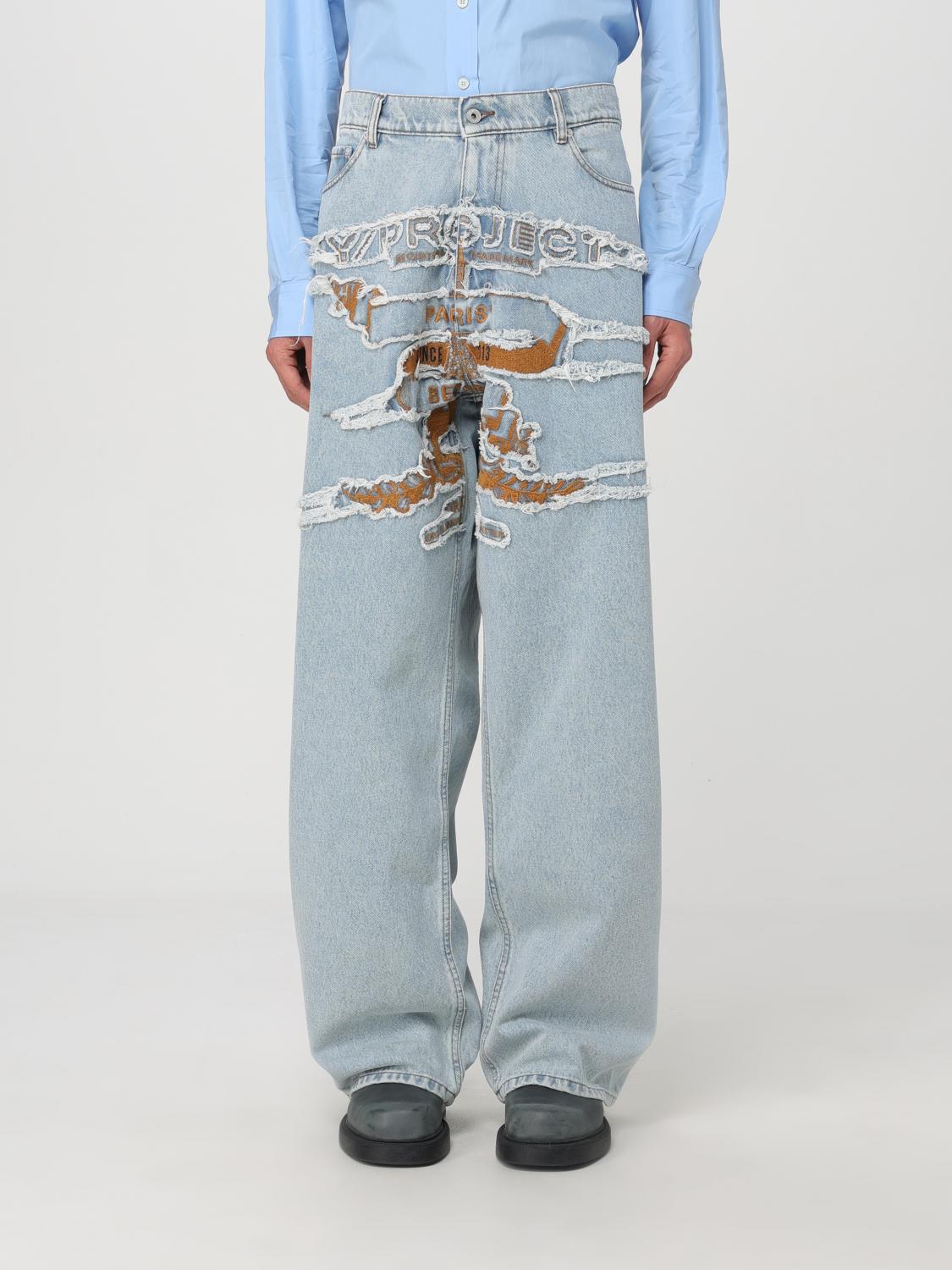 Y/PROJECT: Jeans men - Denim | Y/Project jeans 207PA005 online at ...