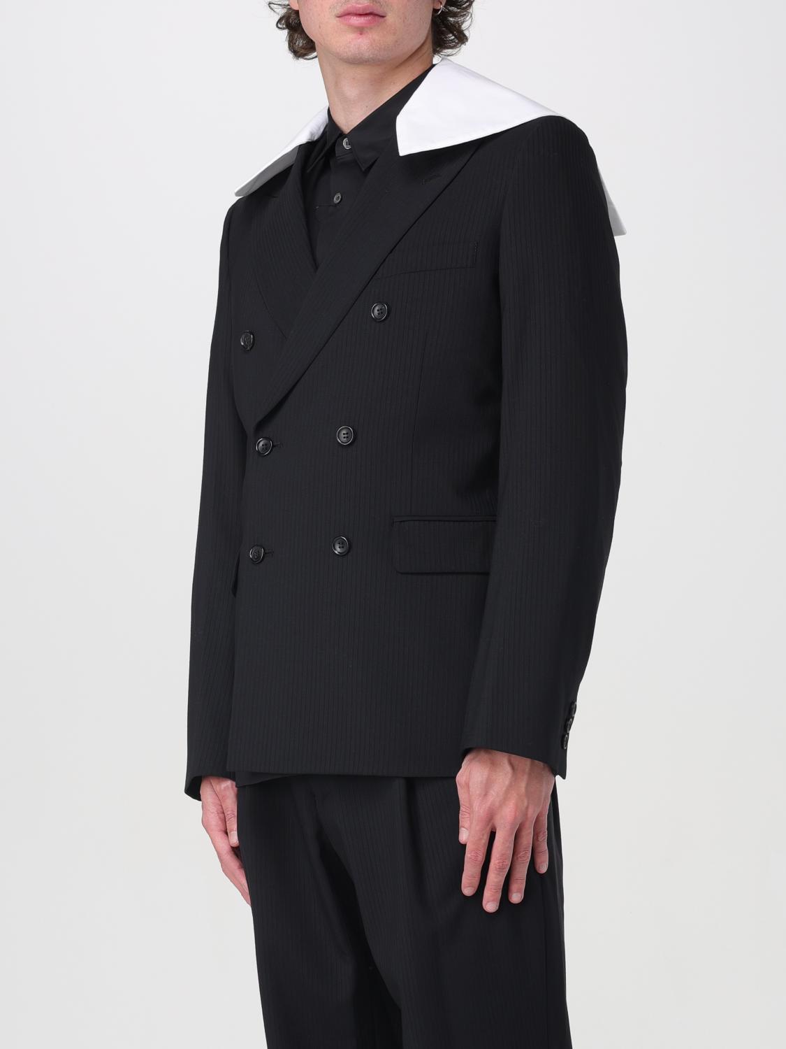 COMME DES GARCONS HOMME PLUS:ブレザー メンズ - ブラック COMME DES GARCONS HOMME PLUS:ブレザー メンズ - ブラック