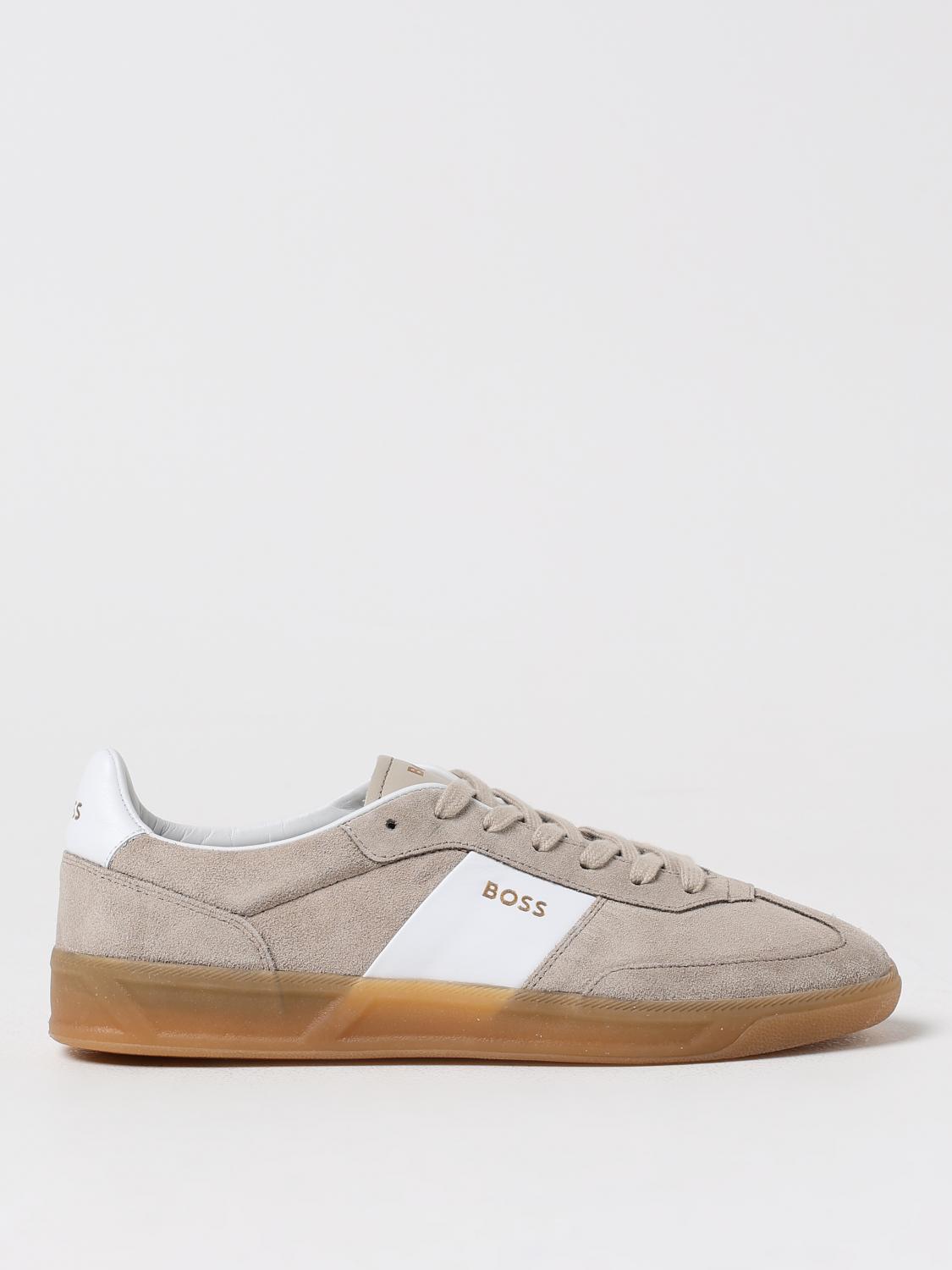 BOSS: Sneakers men - Beige | Boss sneakers 50512365 online at GIGLIO.COM