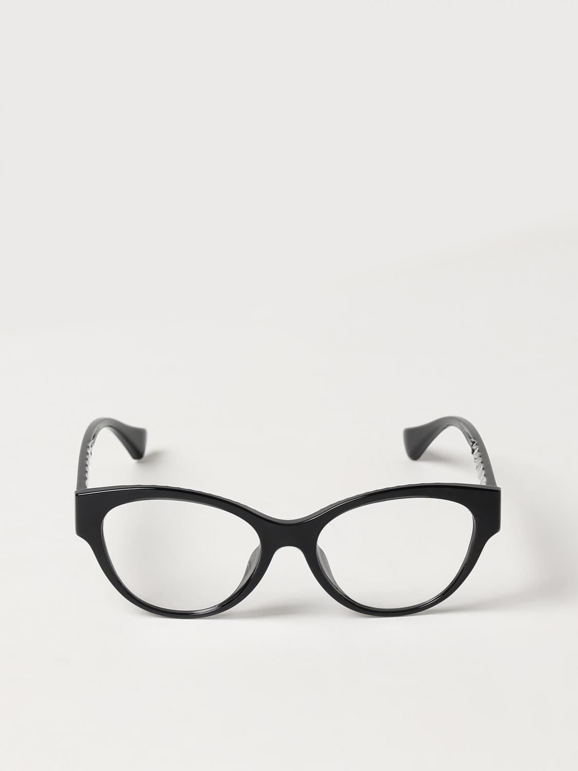 Ralph Lauren Outlet: Optical frames woman - Black | Ralph Lauren optical frames 7164U online at ...