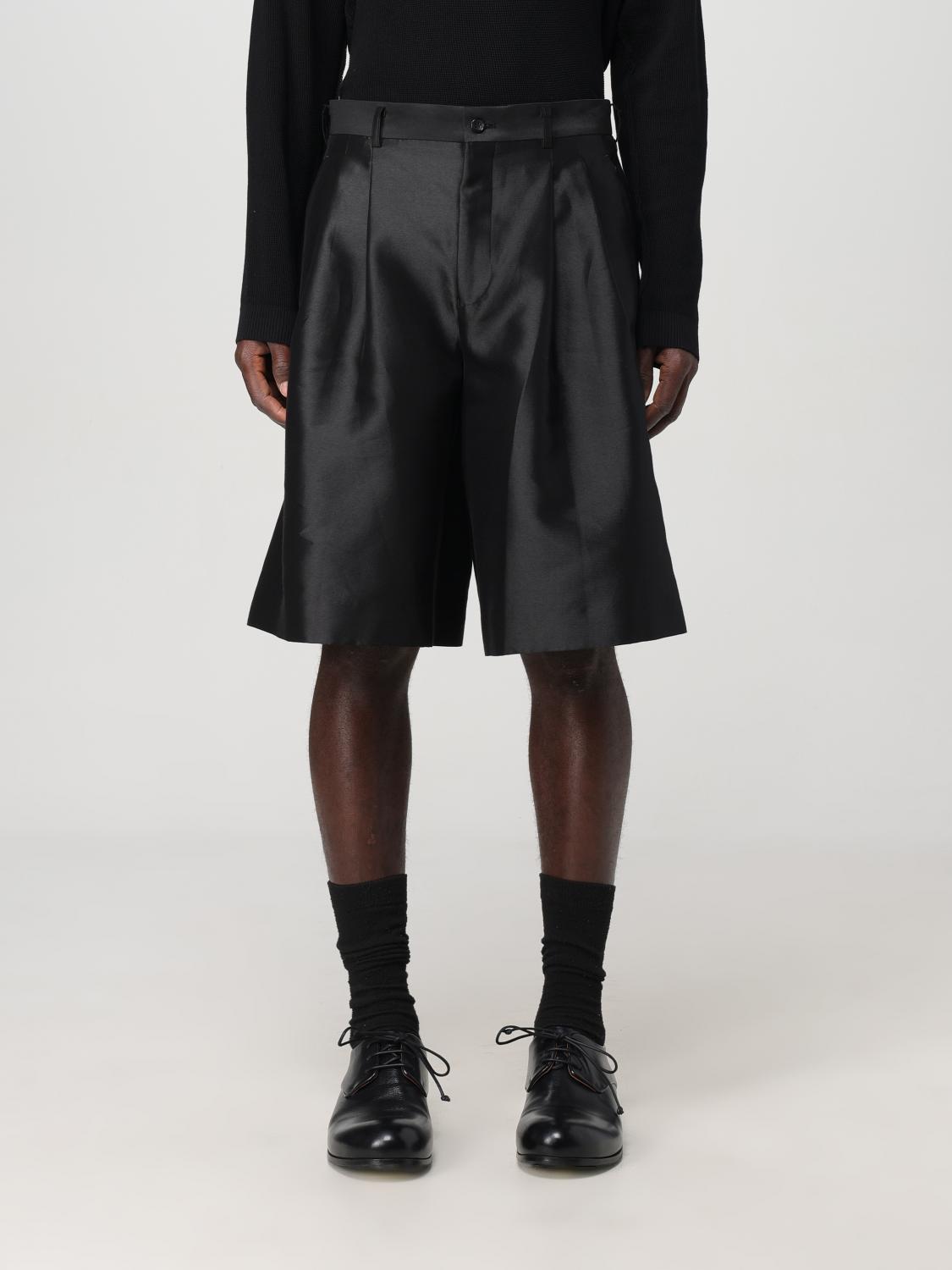 COMME DES GARCONS HOMME PLUS: Short men - Black | Comme Des Garcons ...