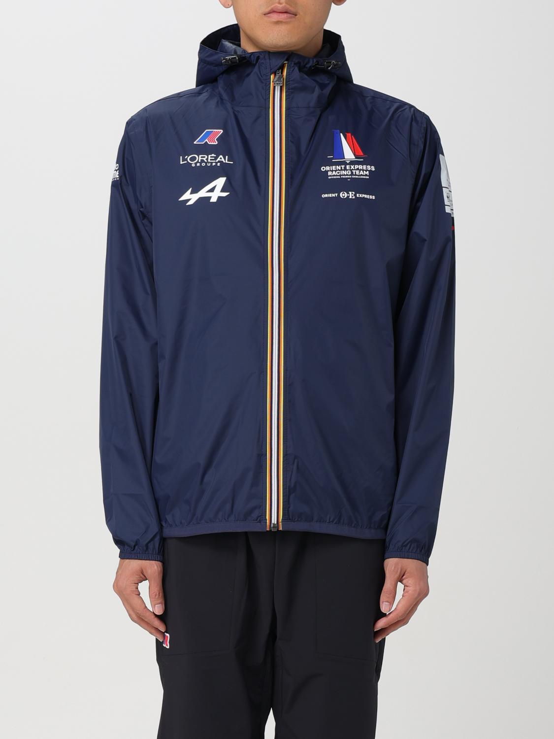 K-WAY: Jacket men - Navy | K-Way jacket K1151FW online at GIGLIO.COM