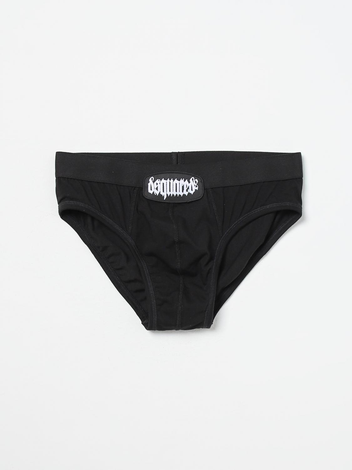DSQUARED2: Underwear men - Black | Dsquared2 underwear D9L615080 online ...