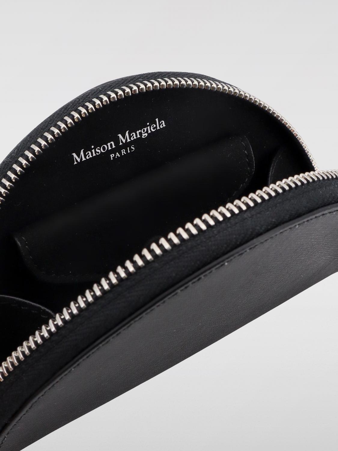 MAISON MARGIELA: Clutch woman - Black | Maison Margiela mini bag ...