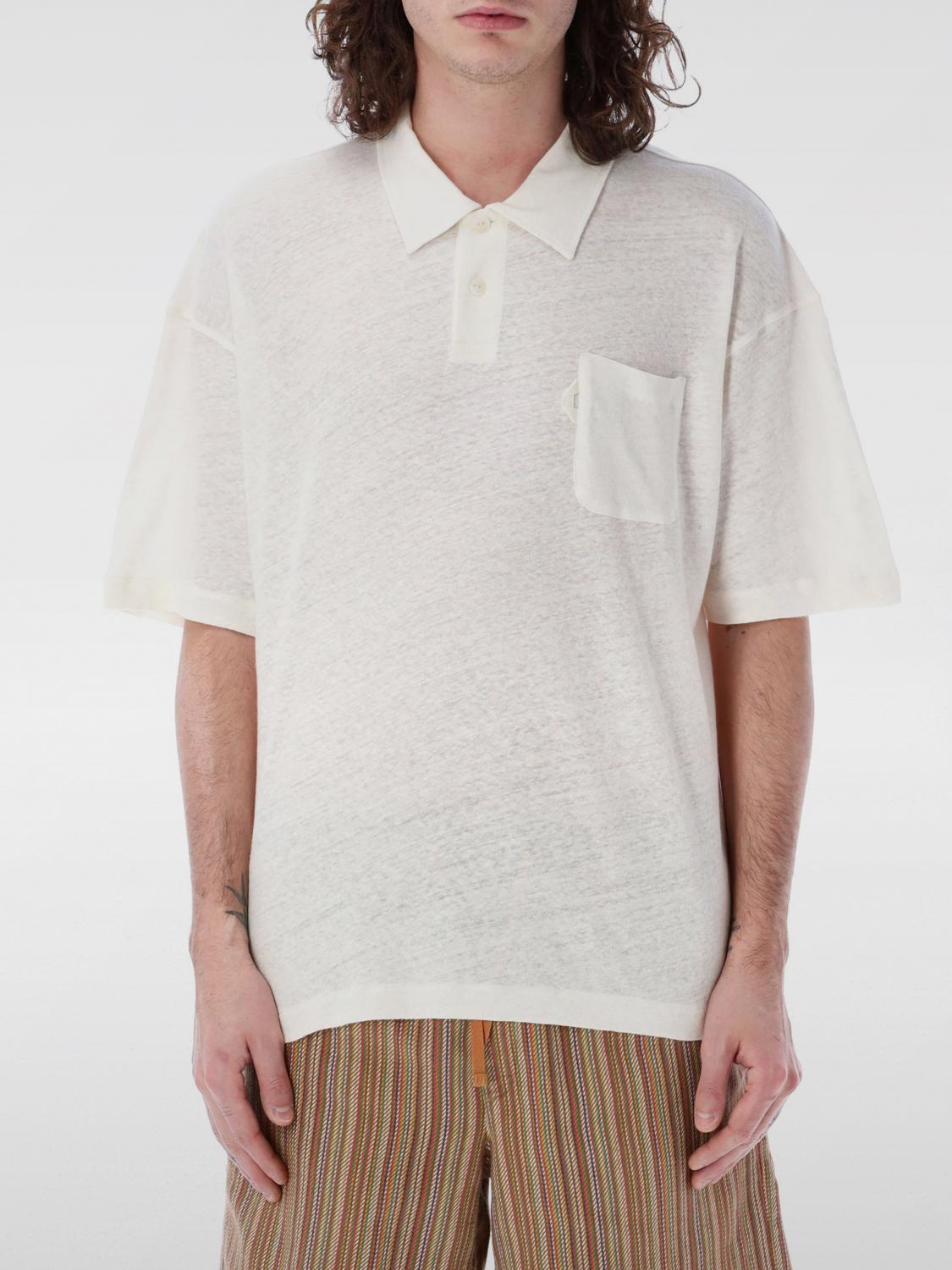 YMC: T-shirt men - White | Ymc polo shirt P6WAHC online at GIGLIO.COM