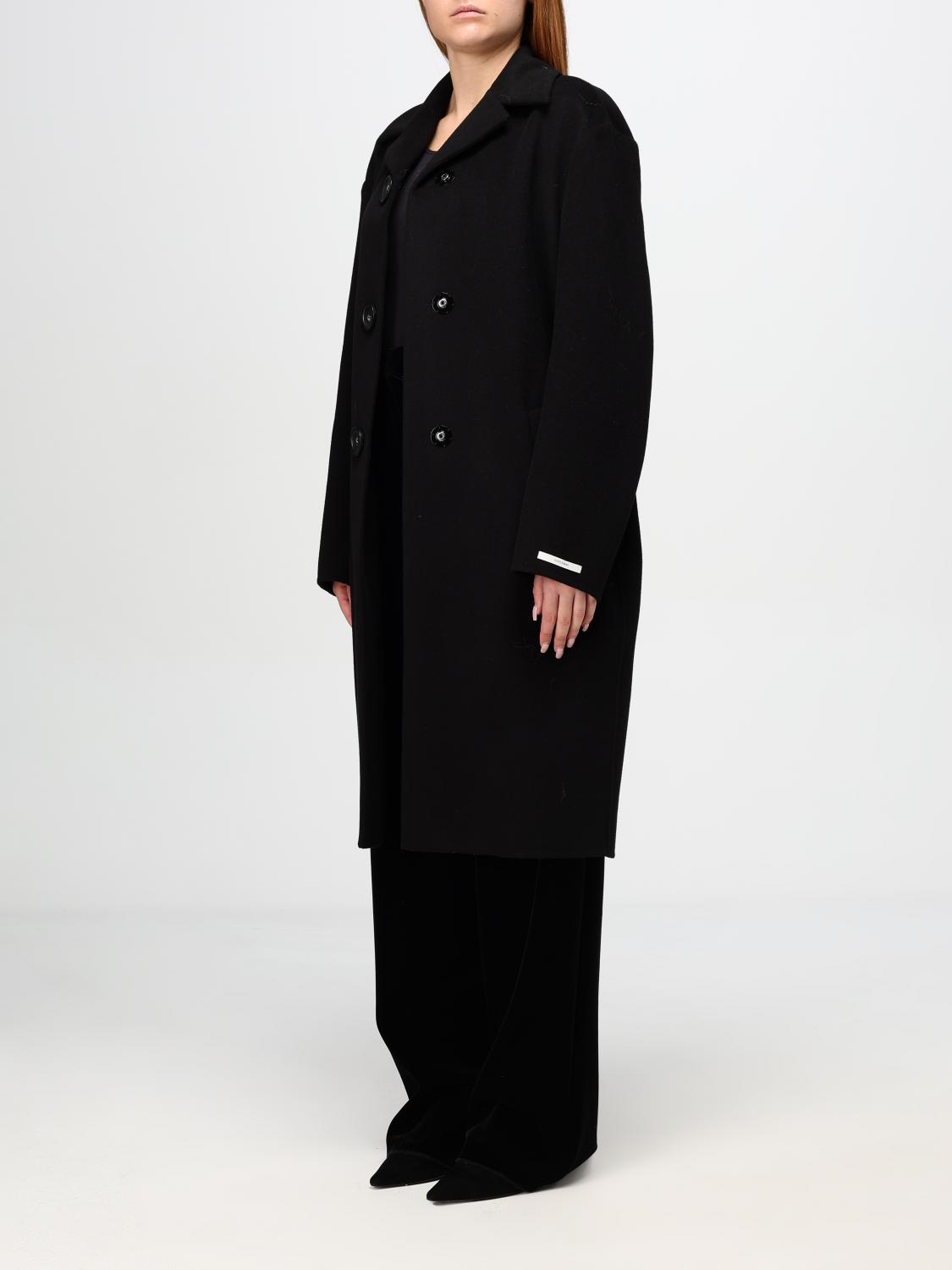 Sportmax Coat woman - Black | 2422016021600 | GIGLIO.COM