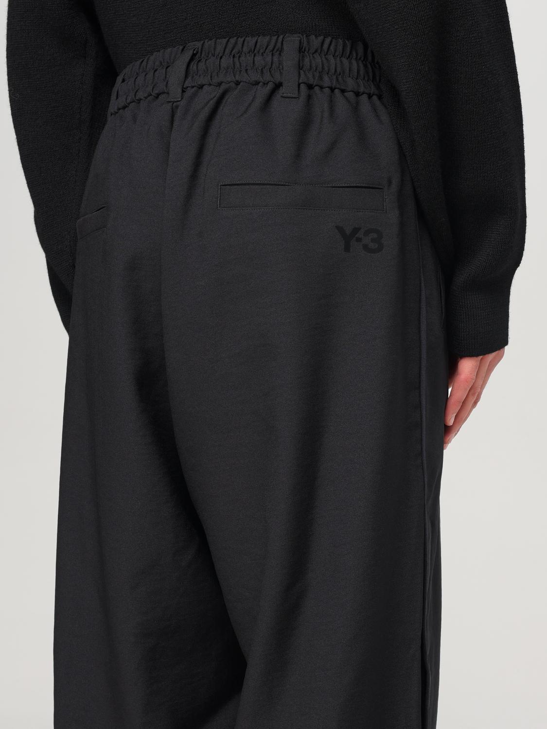 Y-3: Pants men - Black | Y-3 pants JD9792 online at GIGLIO.COM