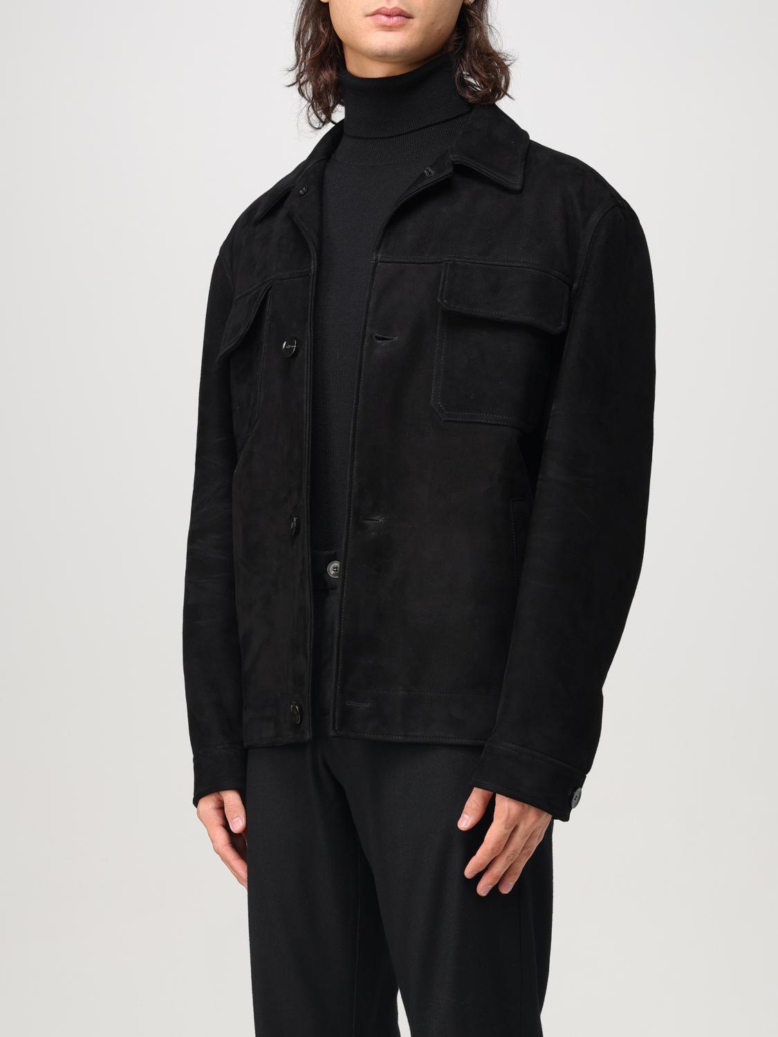LARDINI: Jacket men - Black | Lardini jacket IVODONIV63080 online at ...