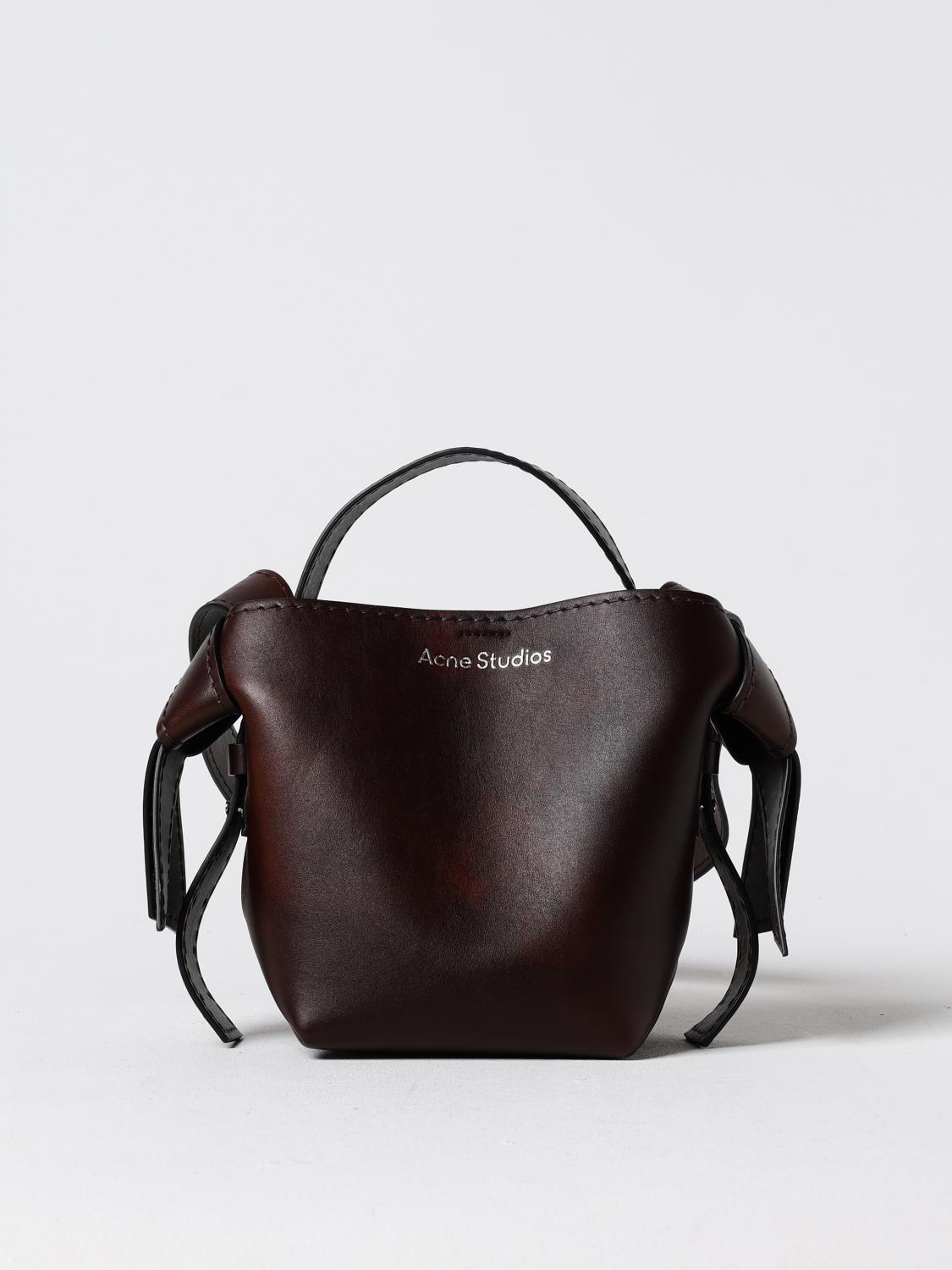 ACNE STUDIOS: Handbag woman - Brown | Acne Studios mini bag A10374 ...