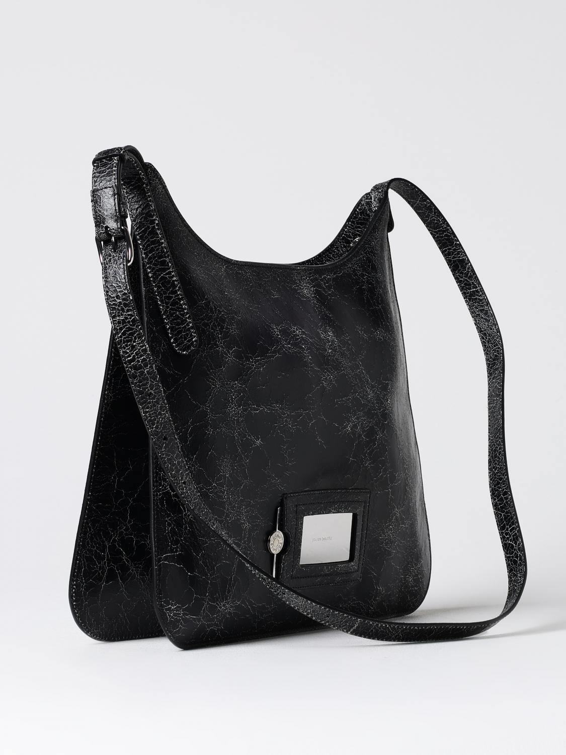 ACNE STUDIOS: Shoulder bag woman - Black | Acne Studios tote bags ...