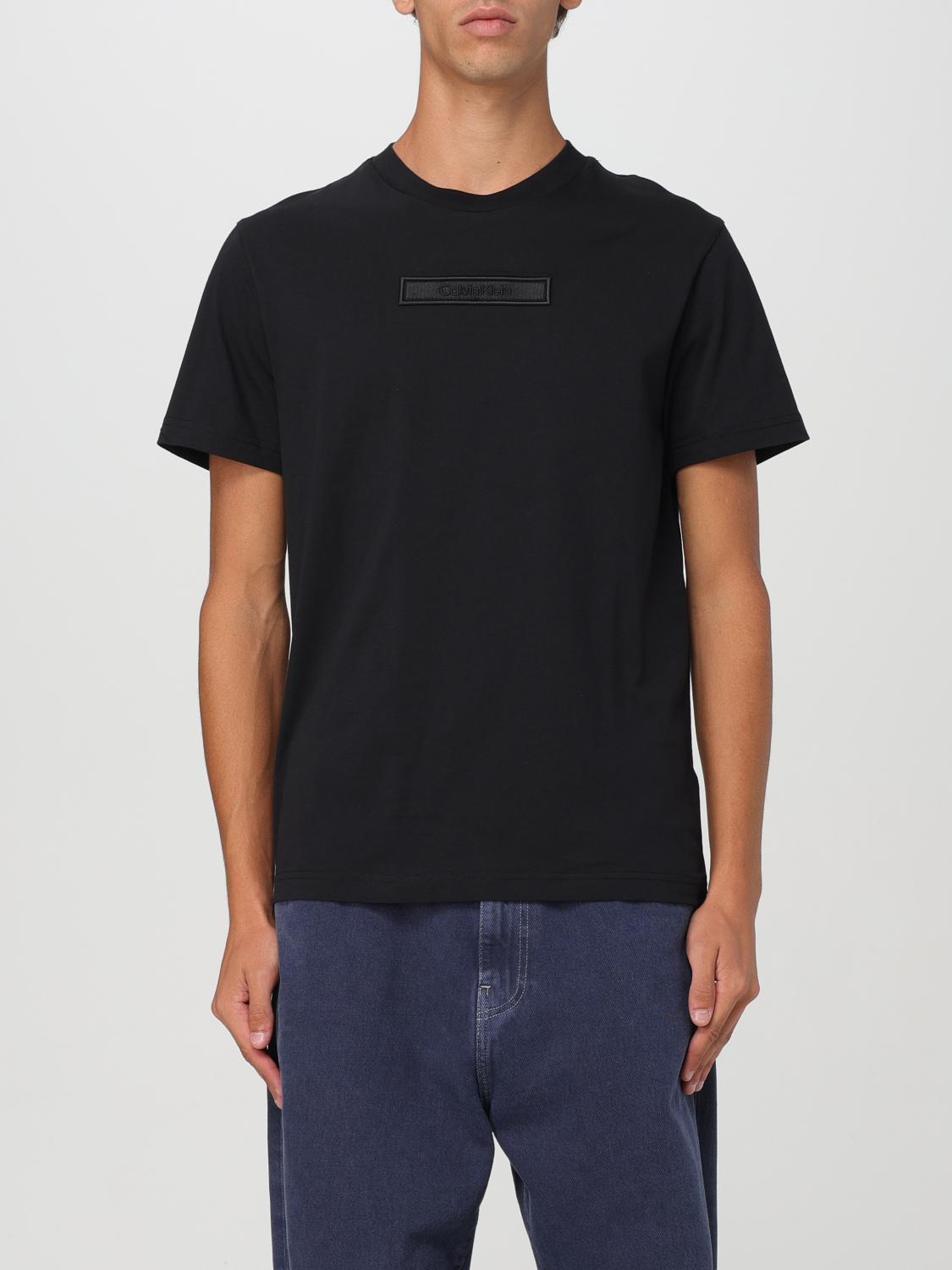 CALVIN KLEIN: T-shirt men - Black | Calvin Klein t-shirt K10K113596BEH ...