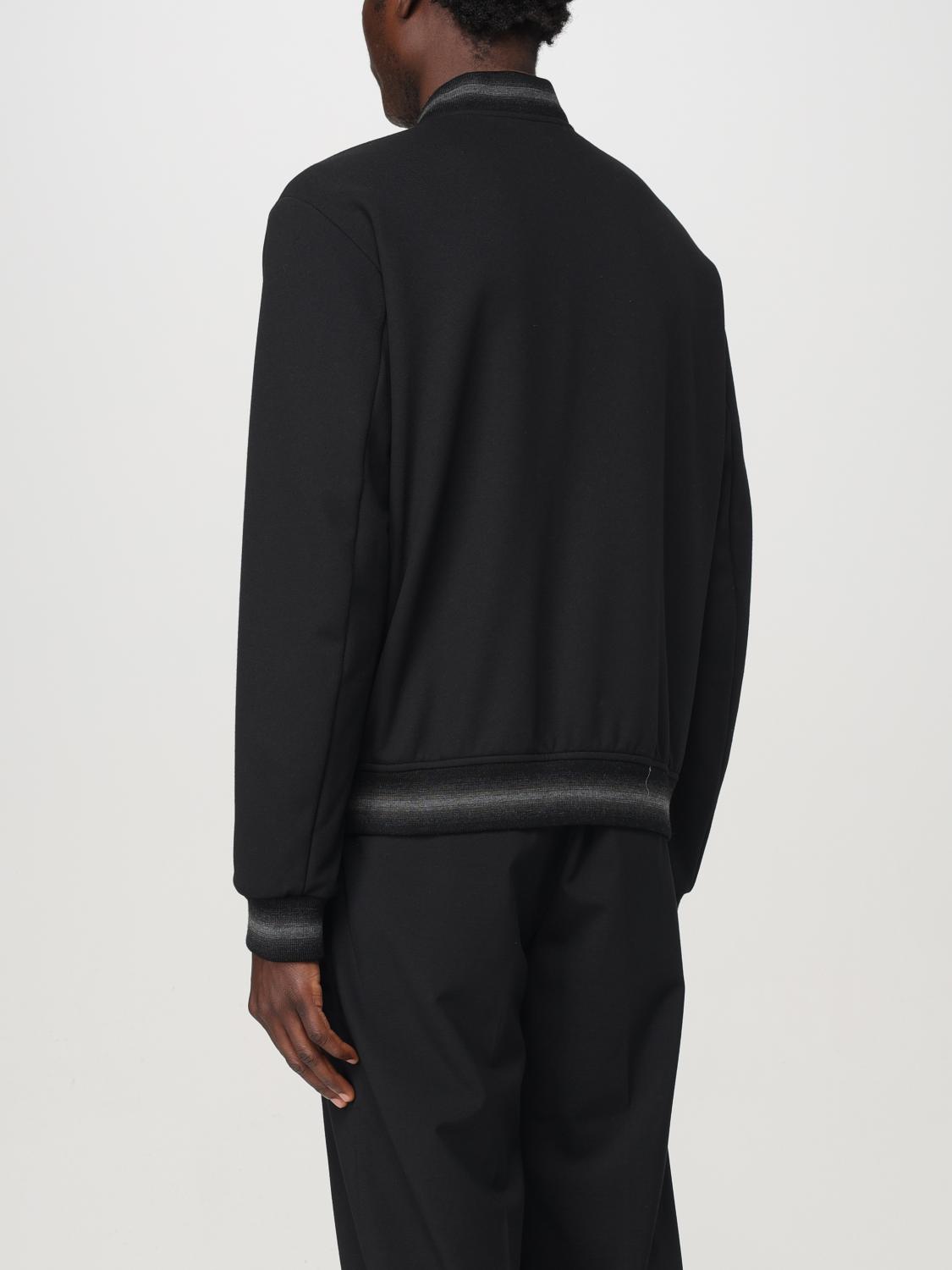 ETRO: nylon bomber jacket with Paisley print - Black | Etro jacket ...