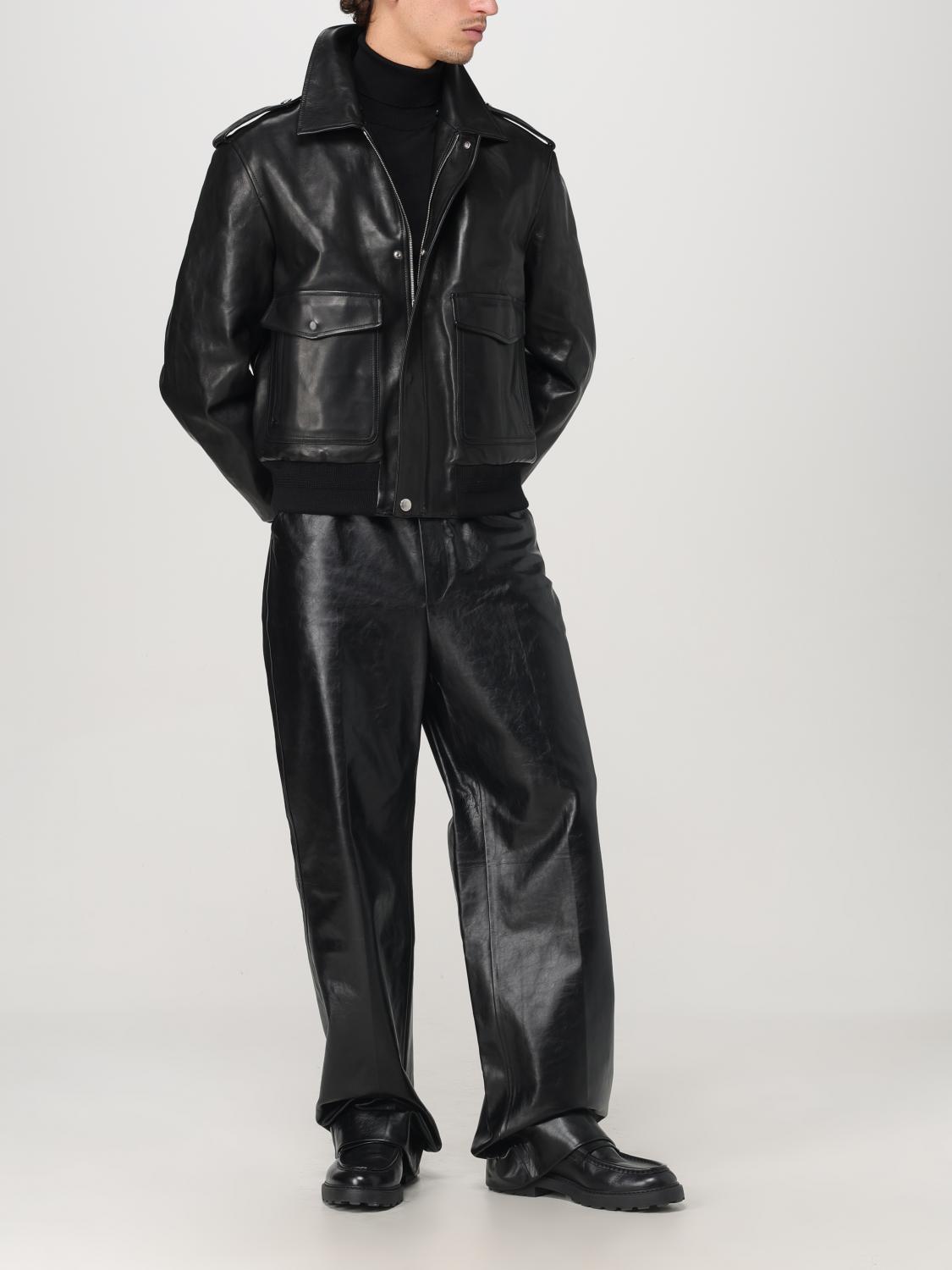 BALLY: Pants men - Black | Bally pants MLE050PE062 online at GIGLIO.COM