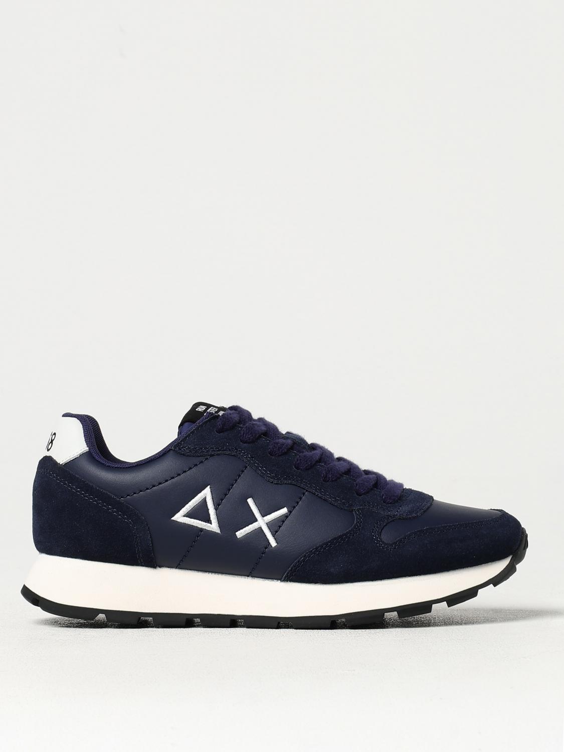 SUN68: Shoes men - Navy | SUN68 sneakers Z44104 online at GIGLIO.COM