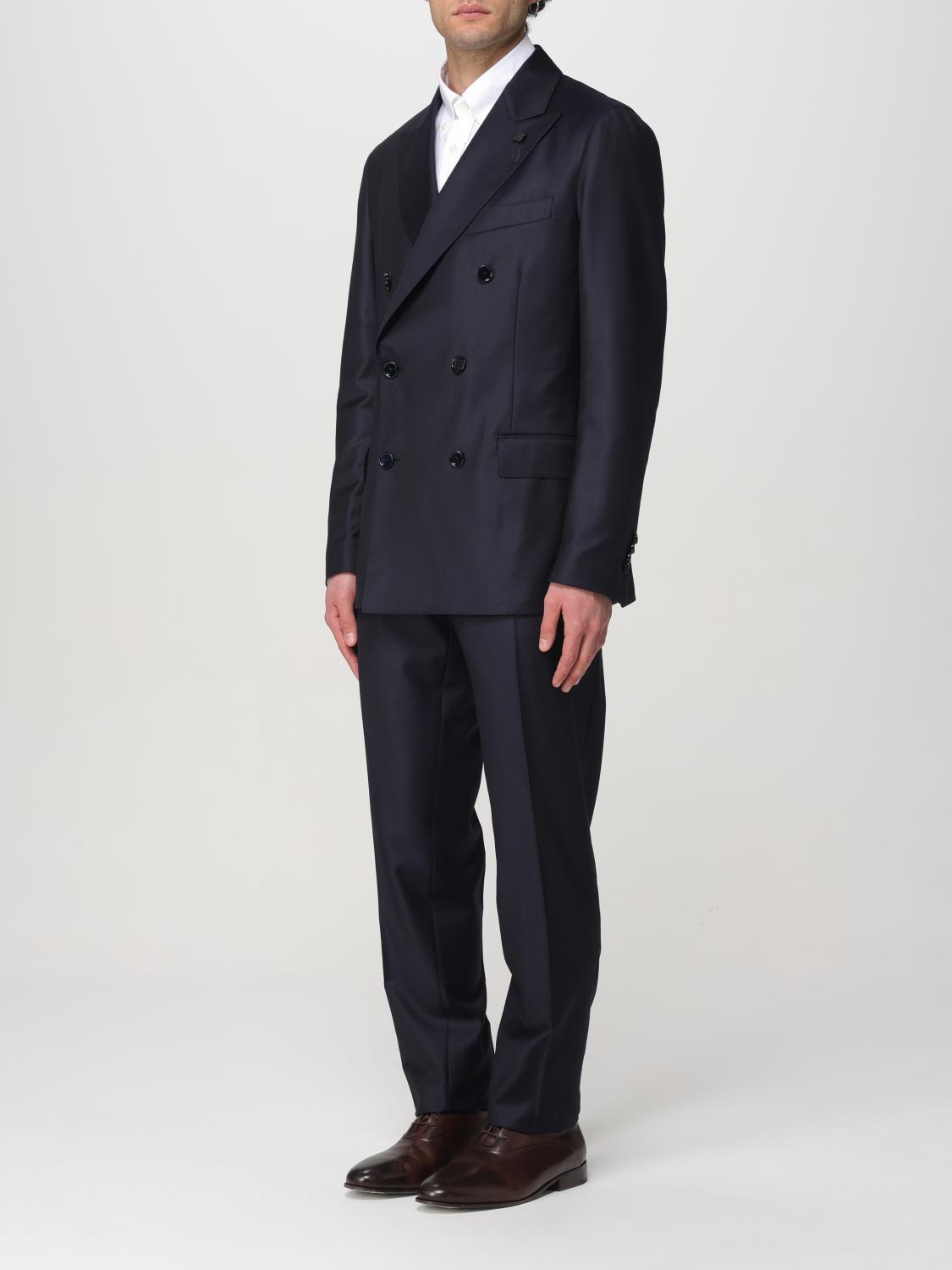 LARDINI: Suit men - Black | Lardini suit IV467AEIVSF63432 online at ...