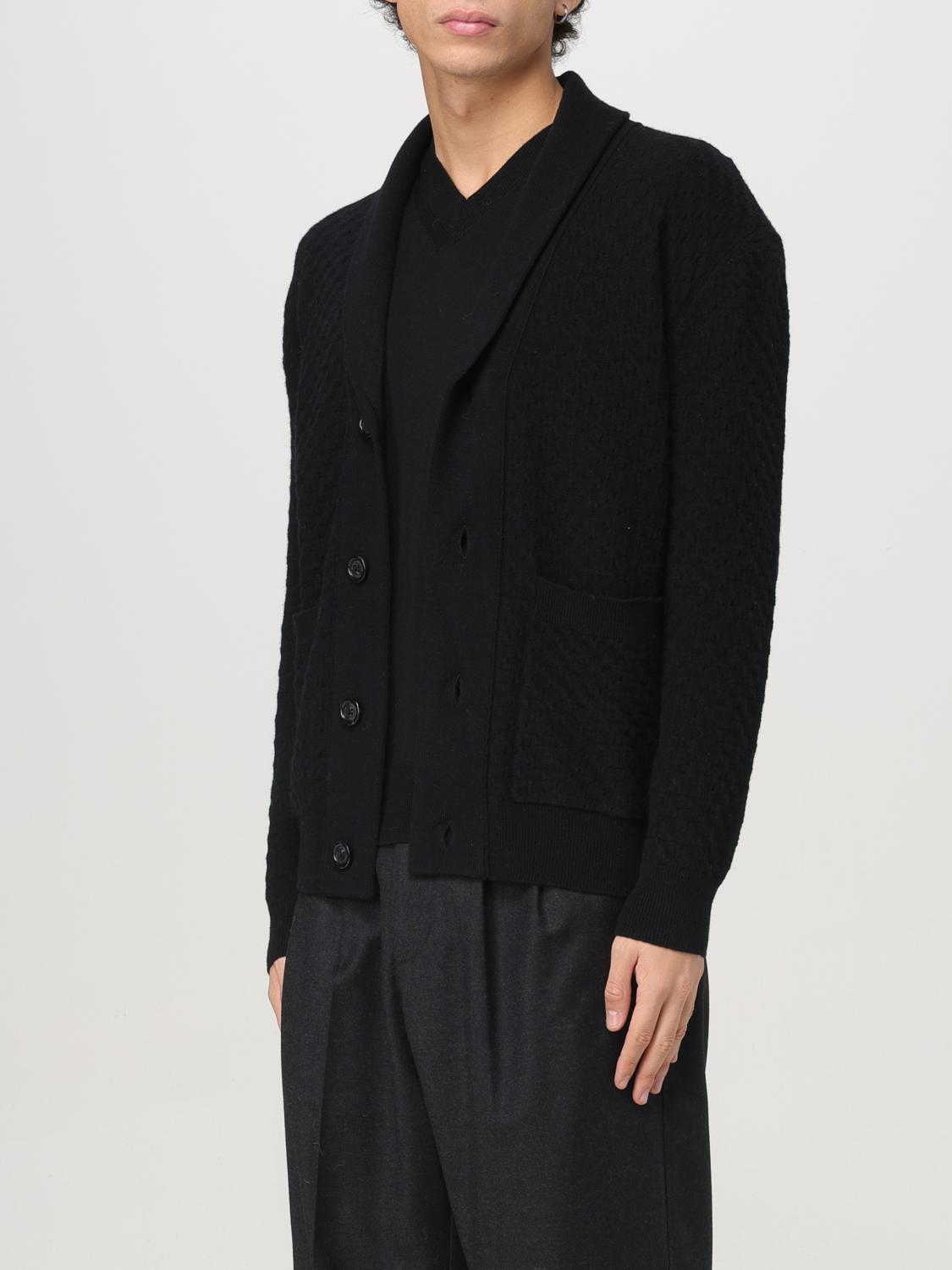 Paolo Pecora Cardigan men - Black | A064F002 | GIGLIO.COM
