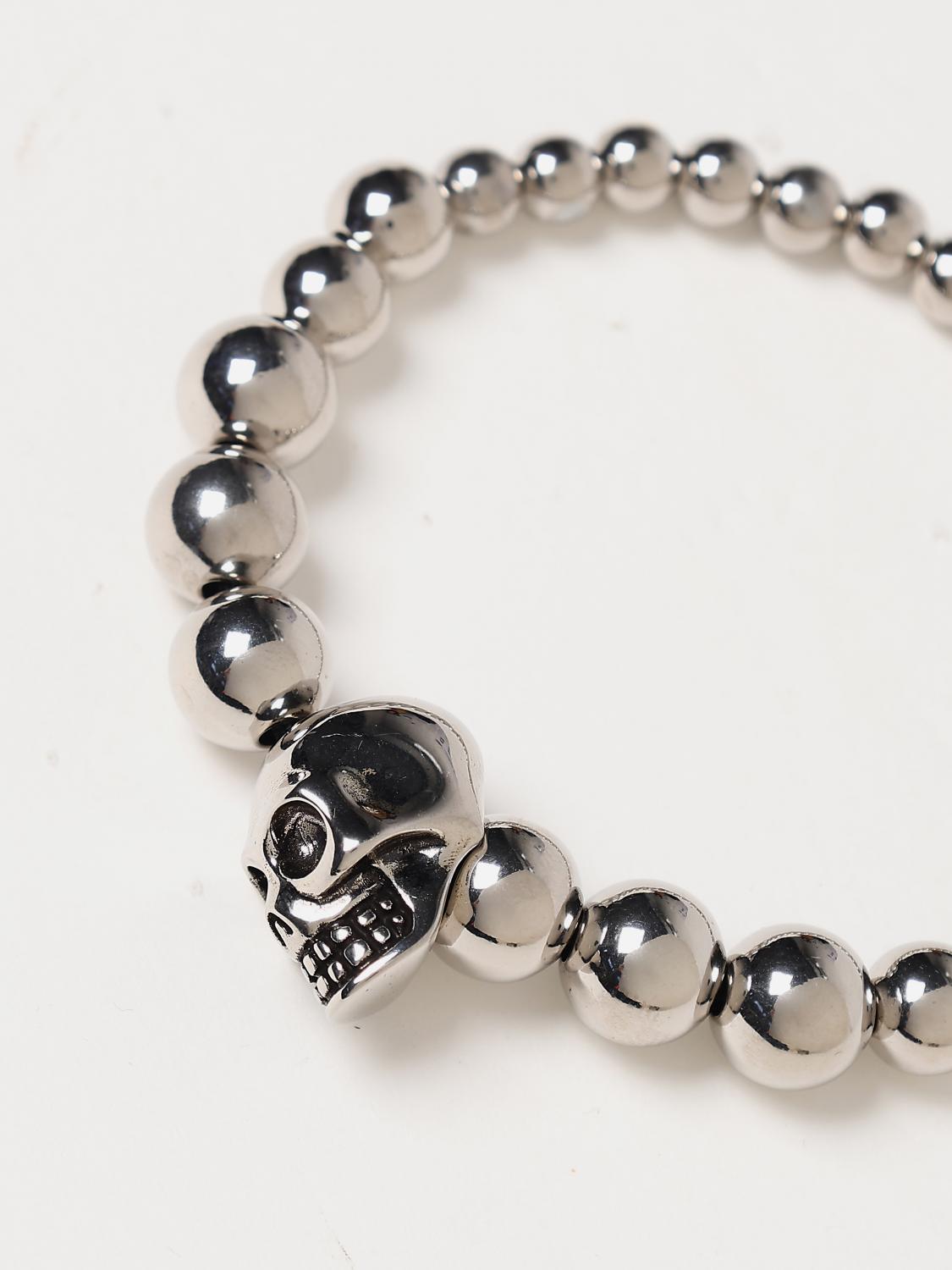 ALEXANDER MCQUEEN: Jewel men McQueen - Silver | Alexander McQueen jewel ...