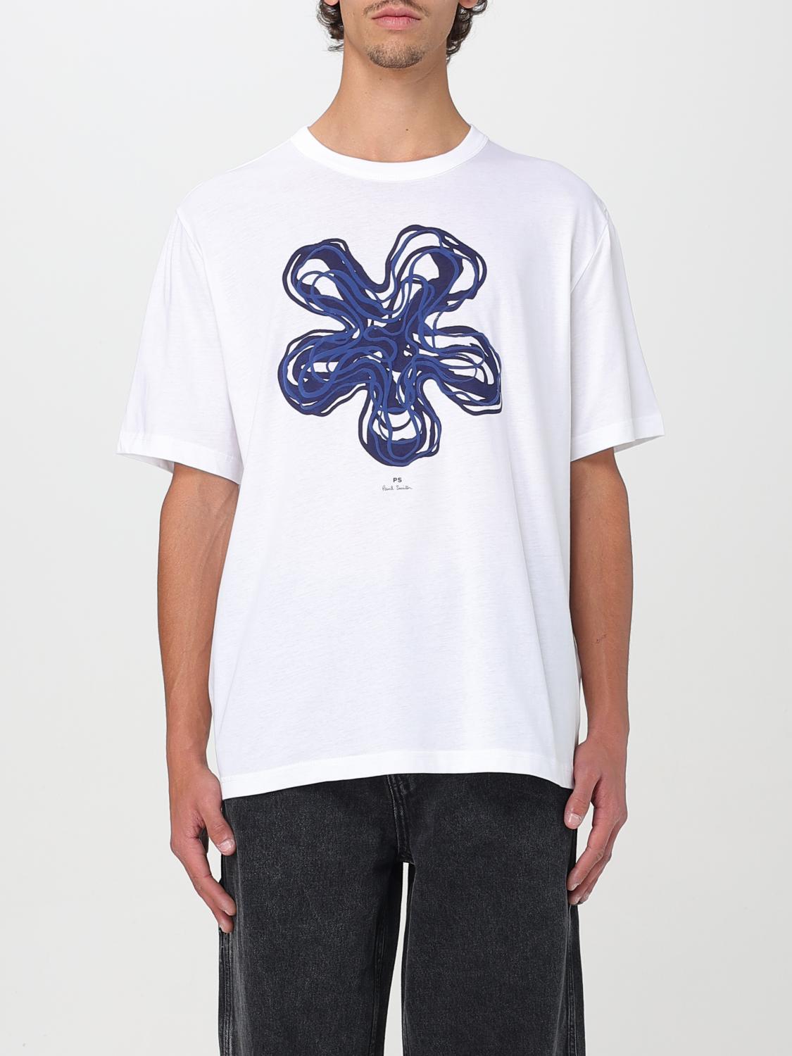 PS PAUL SMITH: T-shirt men - White | Ps Paul Smith t-shirt M2R204ZPP5069 online at GIGLIO.COM