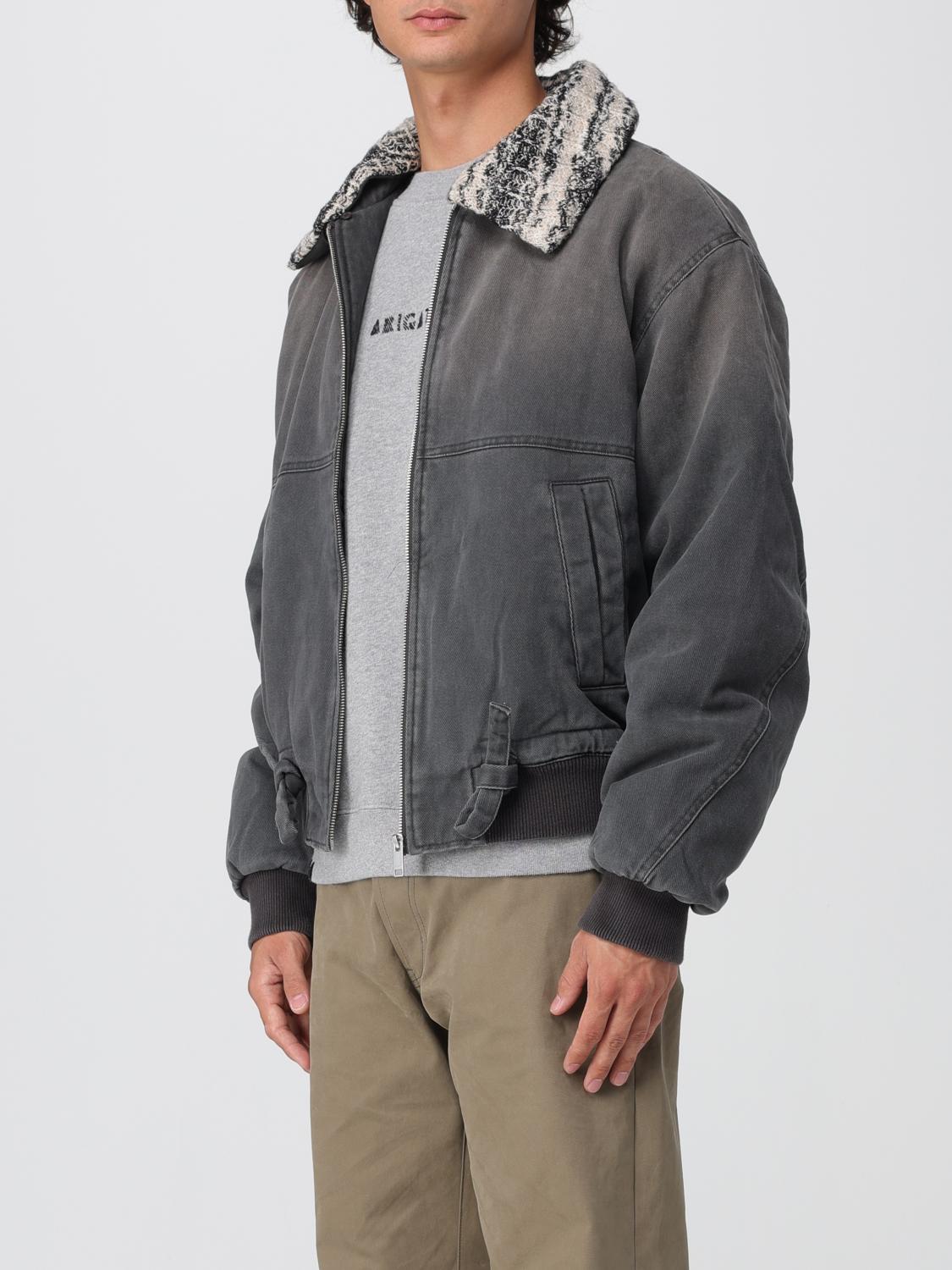 AXEL ARIGATO: Jacket men - Grey | Axel Arigato jacket A3157003 online ...
