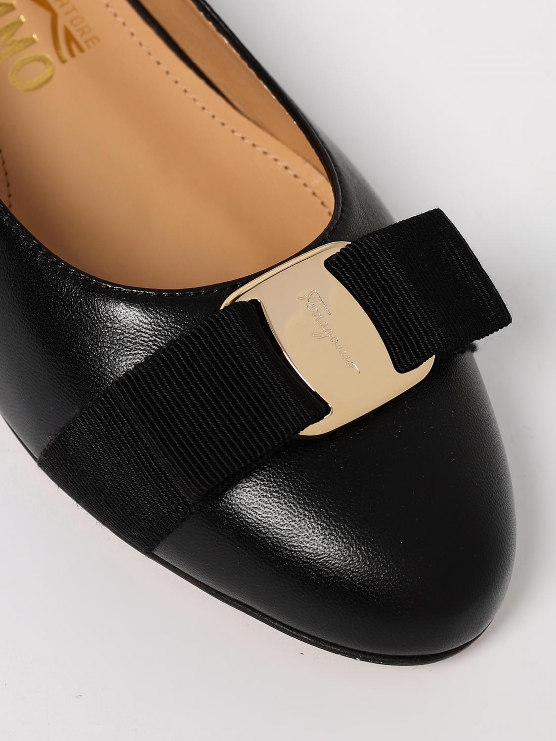 FERRAGAMO: High heel shoes woman - Black | Ferragamo pumps 775750 ...