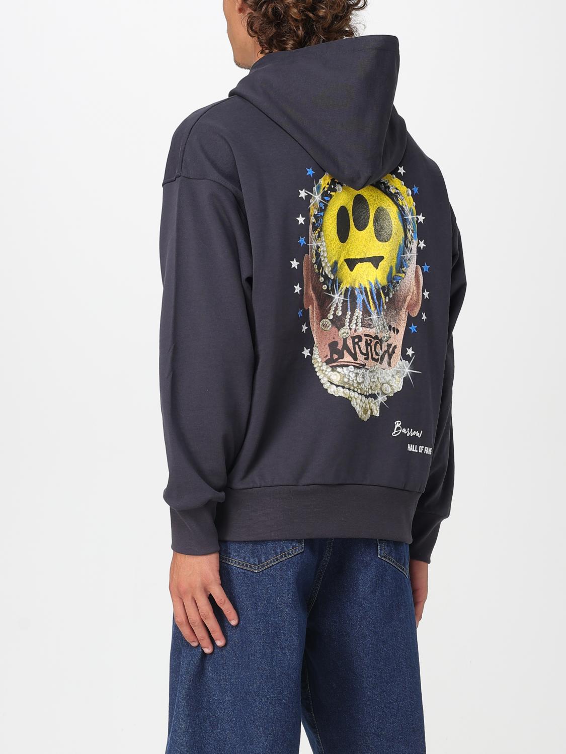 BARROW: Sweater men - Grey | Barrow sweatshirt F5BWUAHS131 online at ...