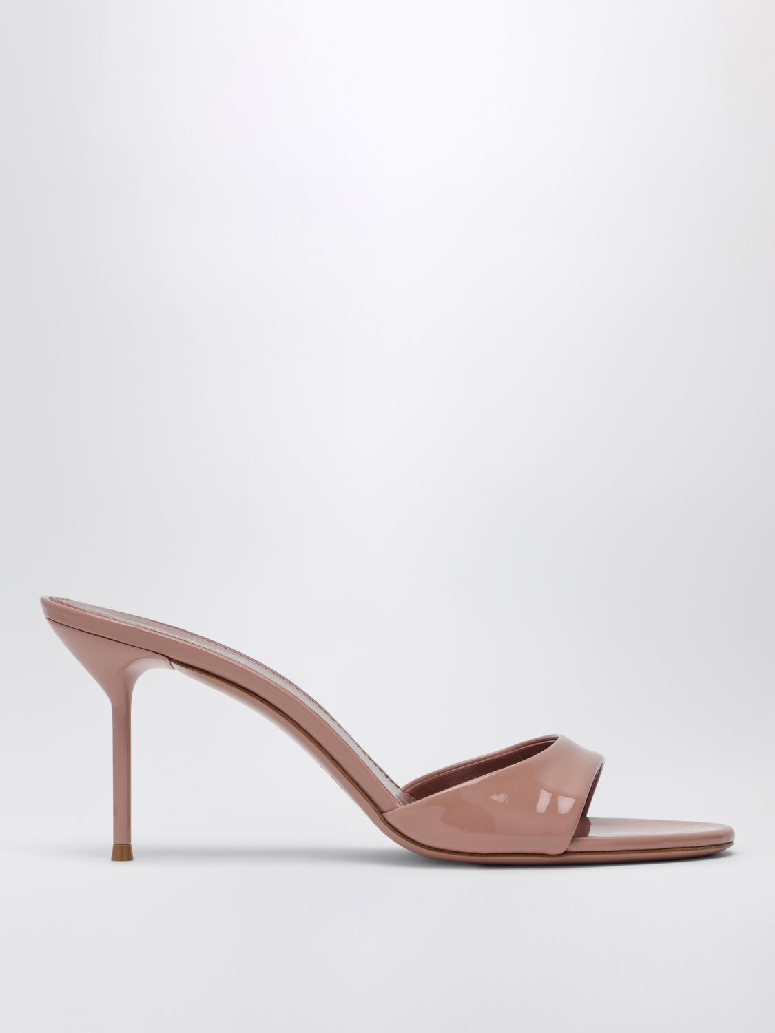 PARIS TEXAS: Sandales plates femme - Rose | Sandales À Talons Paris ...