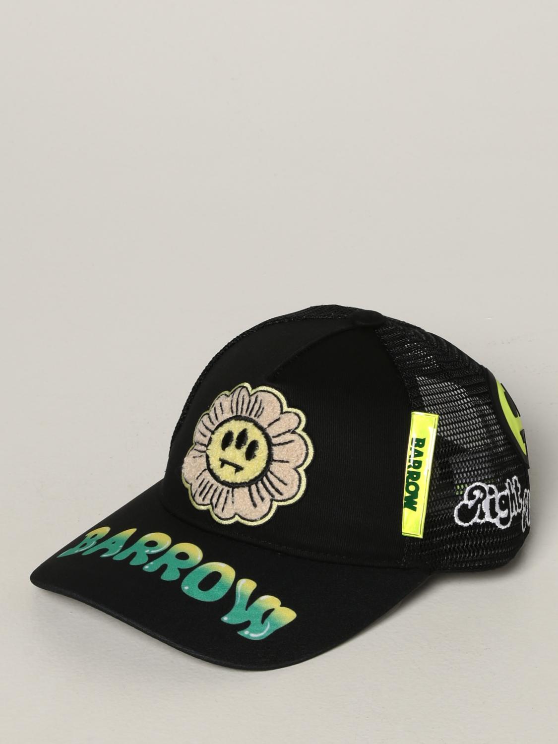 BARROW: Hat men - Black | Barrow hat 029553 online at GIGLIO.COM