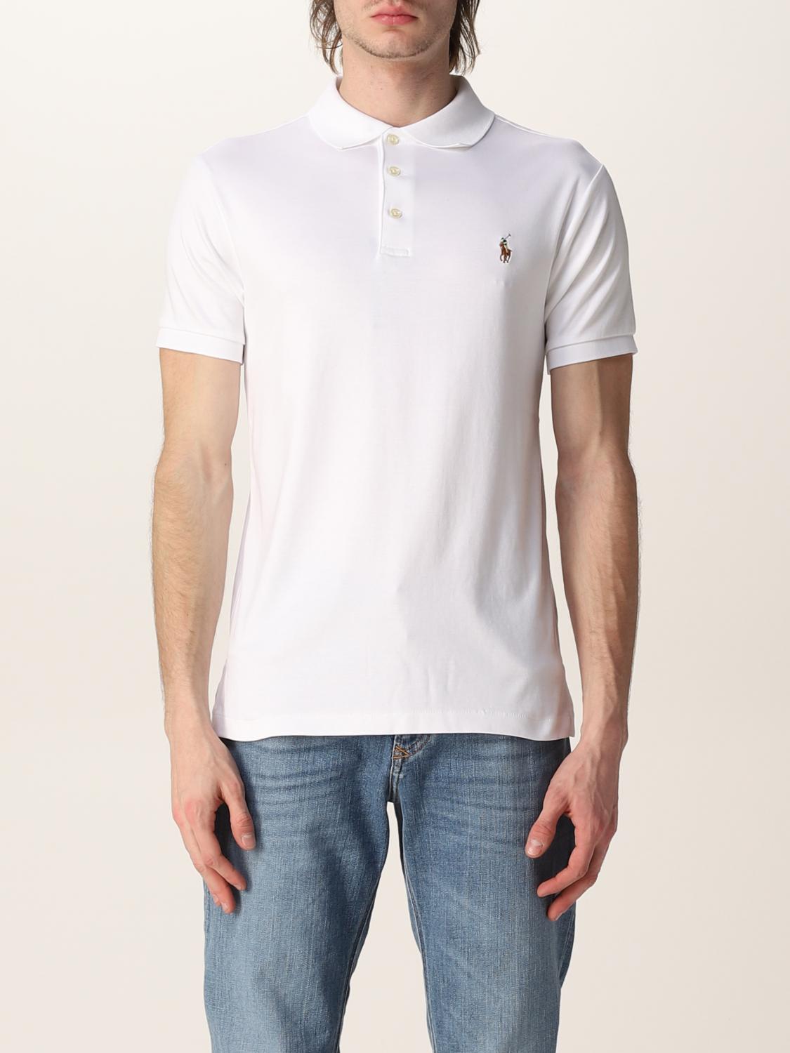 POLO RALPH LAUREN: Pull homme - Blanc | Polo Polo Ralph Lauren 710685514 en ligne sur GIGLIO.COM