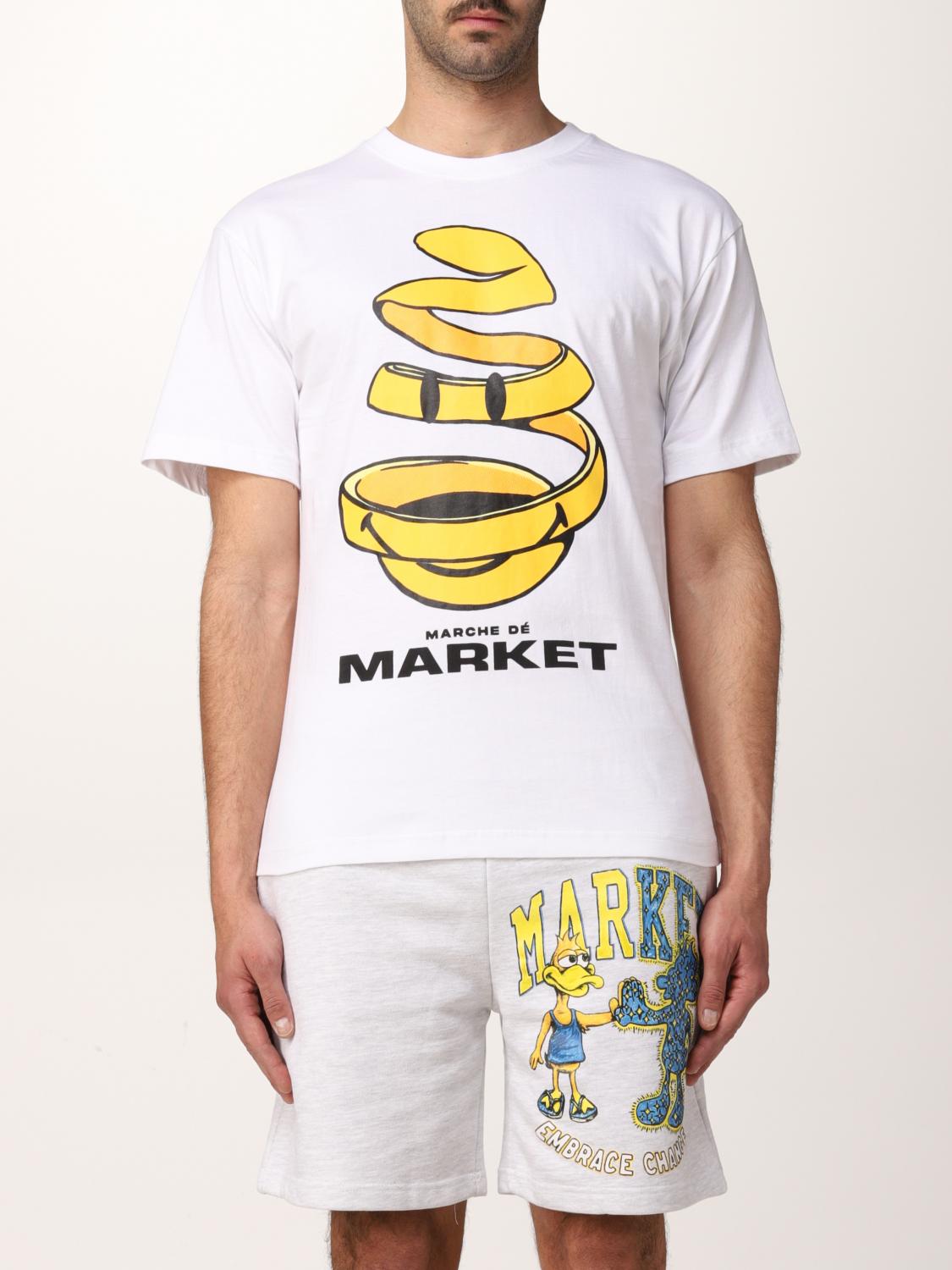 MARKET: T-shirt men - White | Market t-shirt 399000631 online at GIGLIO.COM