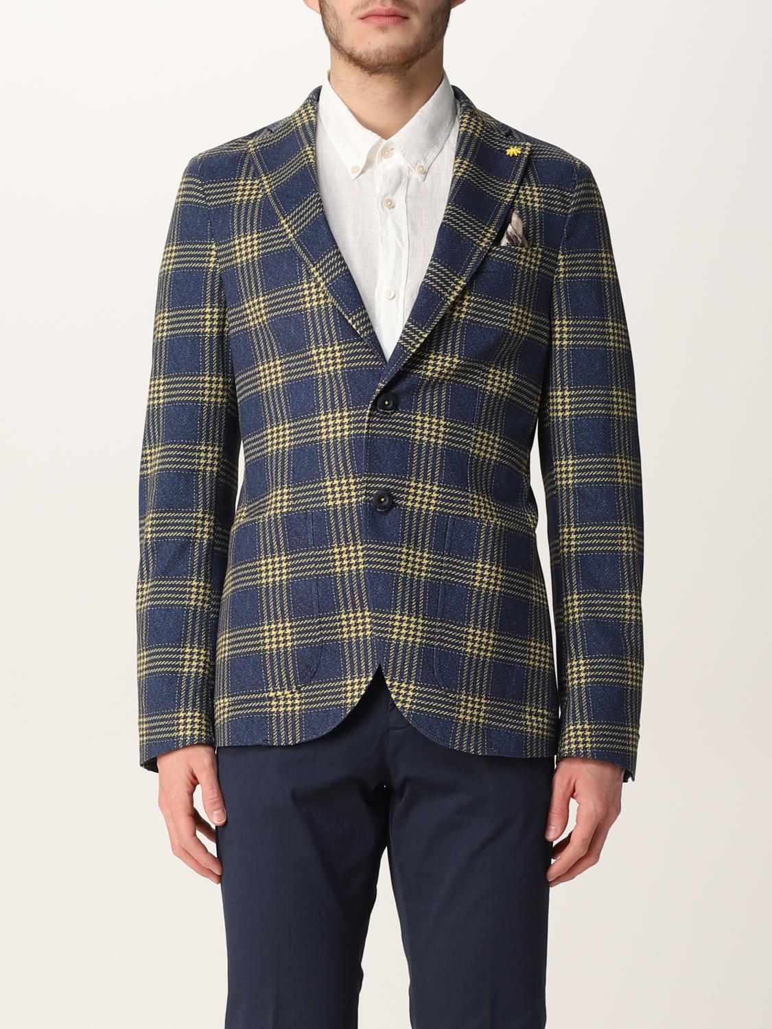 MANUEL RITZ: Veste homme - Bleu | Blazer Manuel Ritz 3232G2442M223211 ...