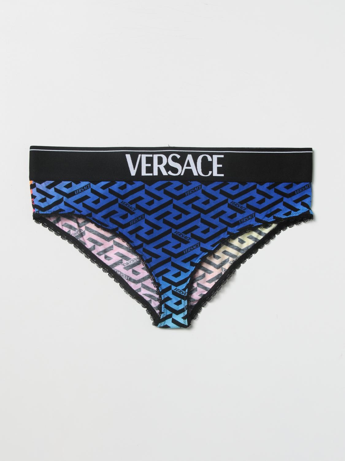 VERSACE: Lencería mujer , Azul Oscuro | Lencería Versace 10025971A04260 ...