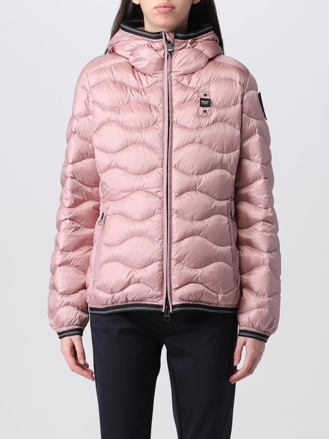 BLAUER: Cappotto donna - Rosa | Cappotto Blauer 22WBLDC03586006047 ...