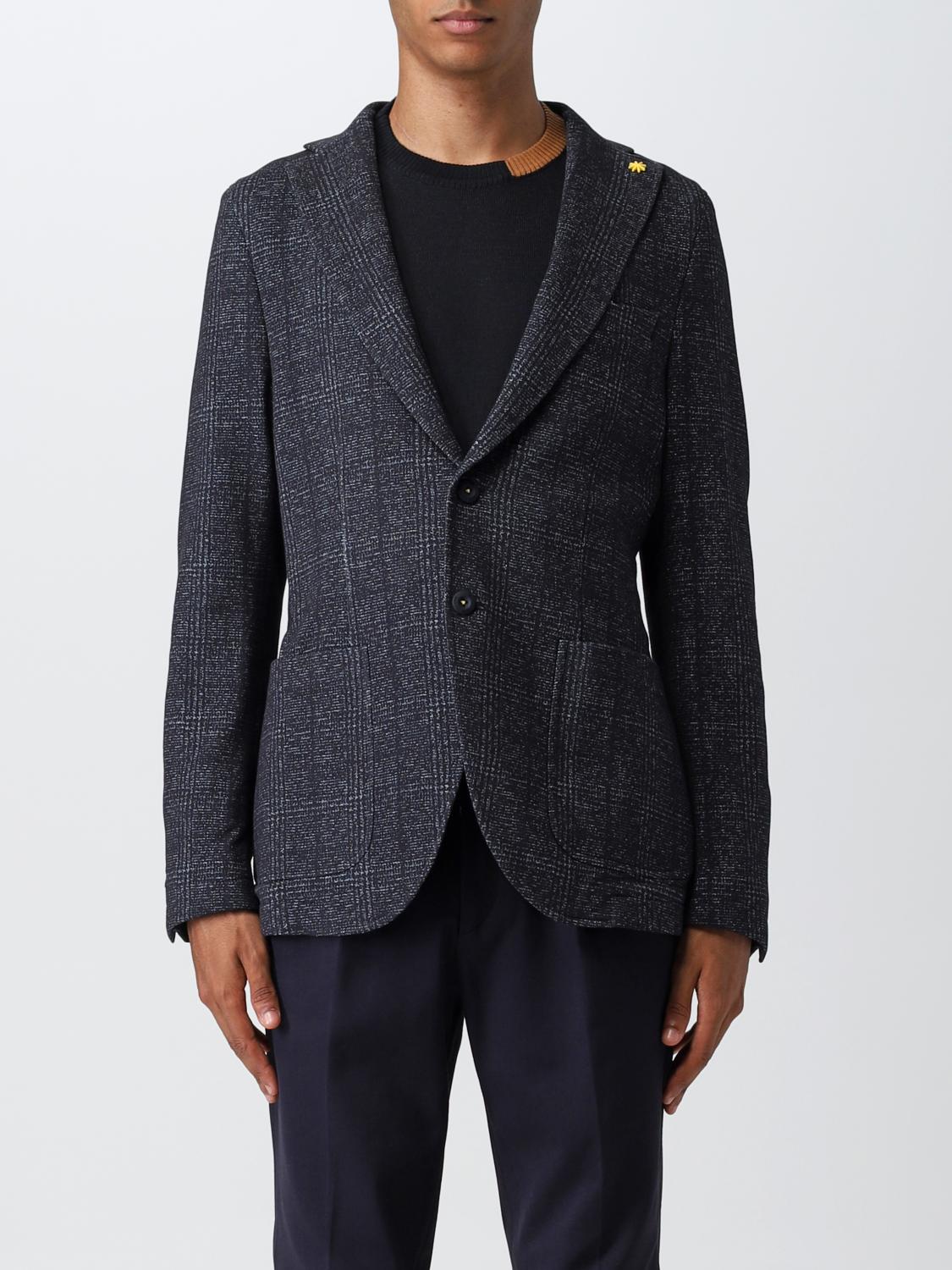 MANUEL RITZ: Jacket men - Blue | Manuel Ritz blazer 3332G2442M223706 ...