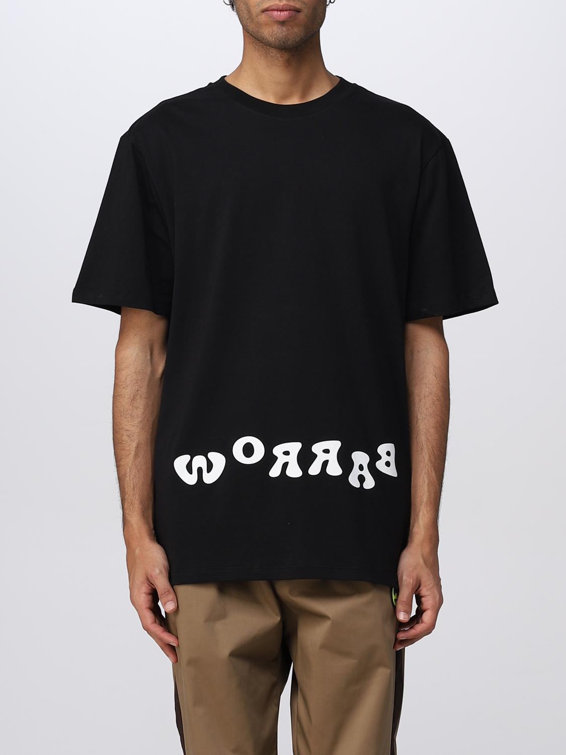 BARROW: T-shirt men - Black | Barrow t-shirt 034041 online at GIGLIO.COM