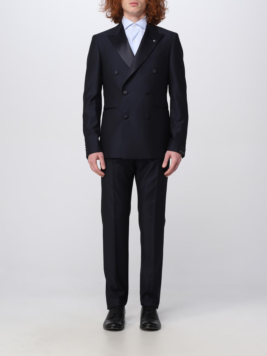 TAGLIATORE: Suit men - Blue | Tagliatore suit SFBR10A01060007 online at ...