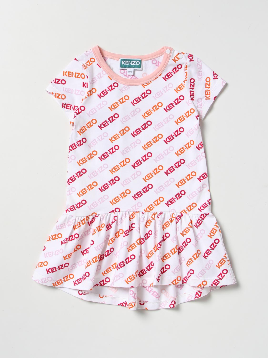 KENZO KIDS: Romper kids Kenzo Junior - White | Kenzo Kids romper K02095 ...