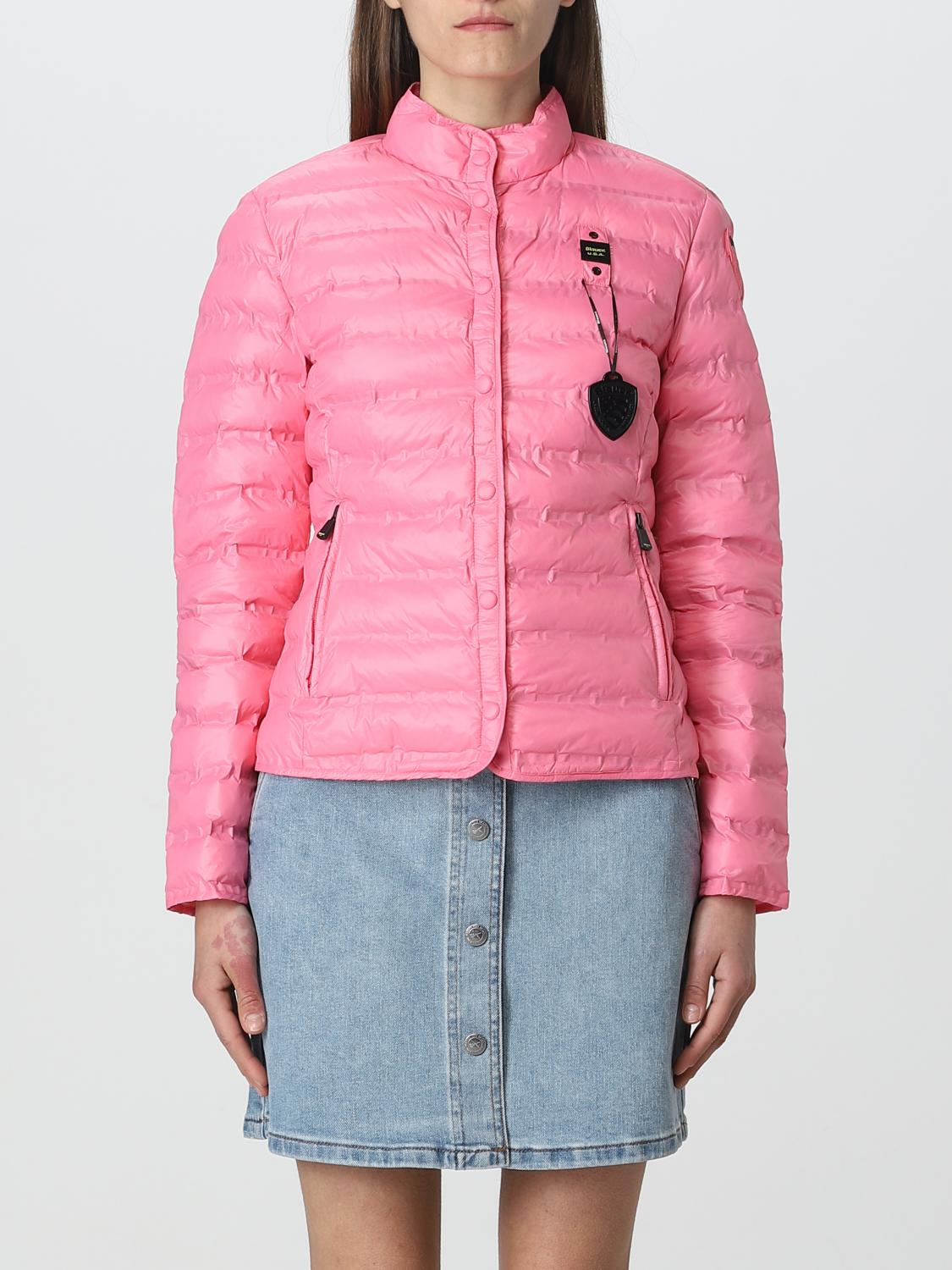 BLAUER: Jacket woman - Fuchsia | Blauer jacket 23SBLDC02014006100 ...