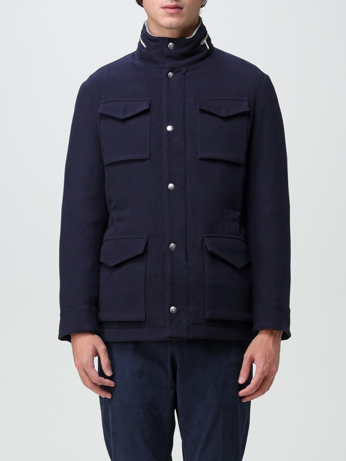 ELEVENTY: Jacket men - Blue | Eleventy jacket H75GBTH10TES0H111 online ...